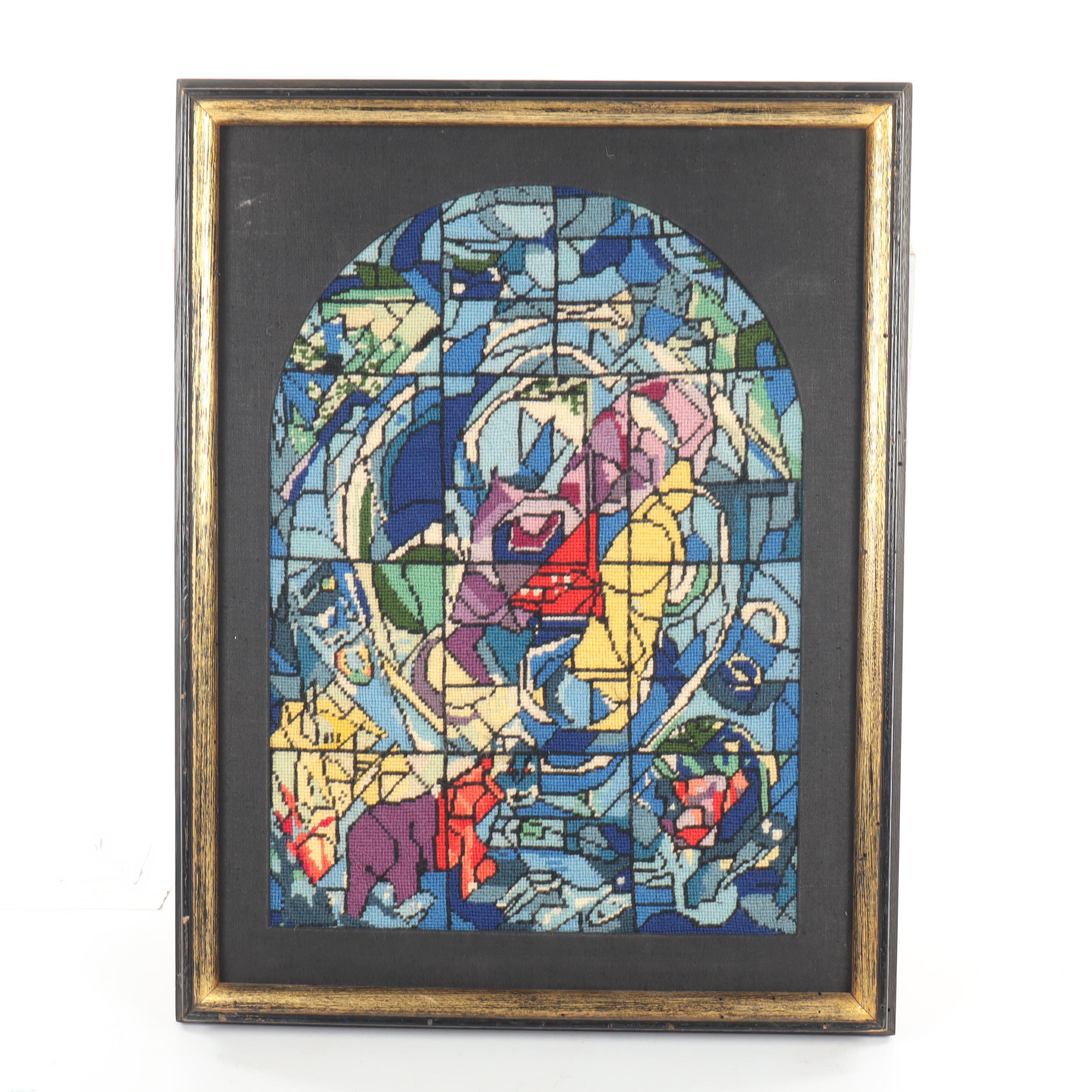 Needlepoint After Marc Chagall "Tribe of Benjamin" | EBTH