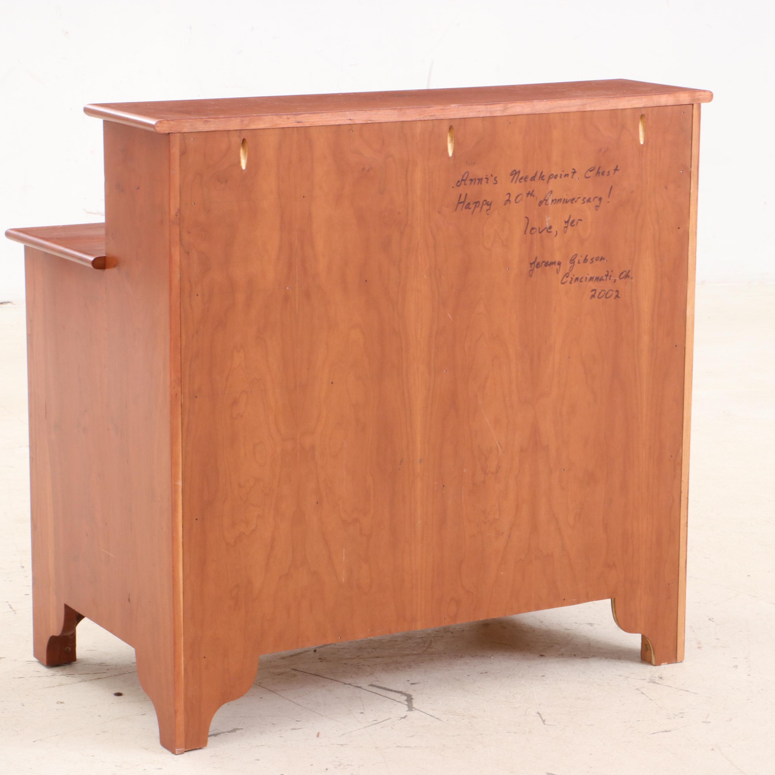 Contemporary Federal Style Bench-Made Cherry Chest of Drawers by Jeremy ...