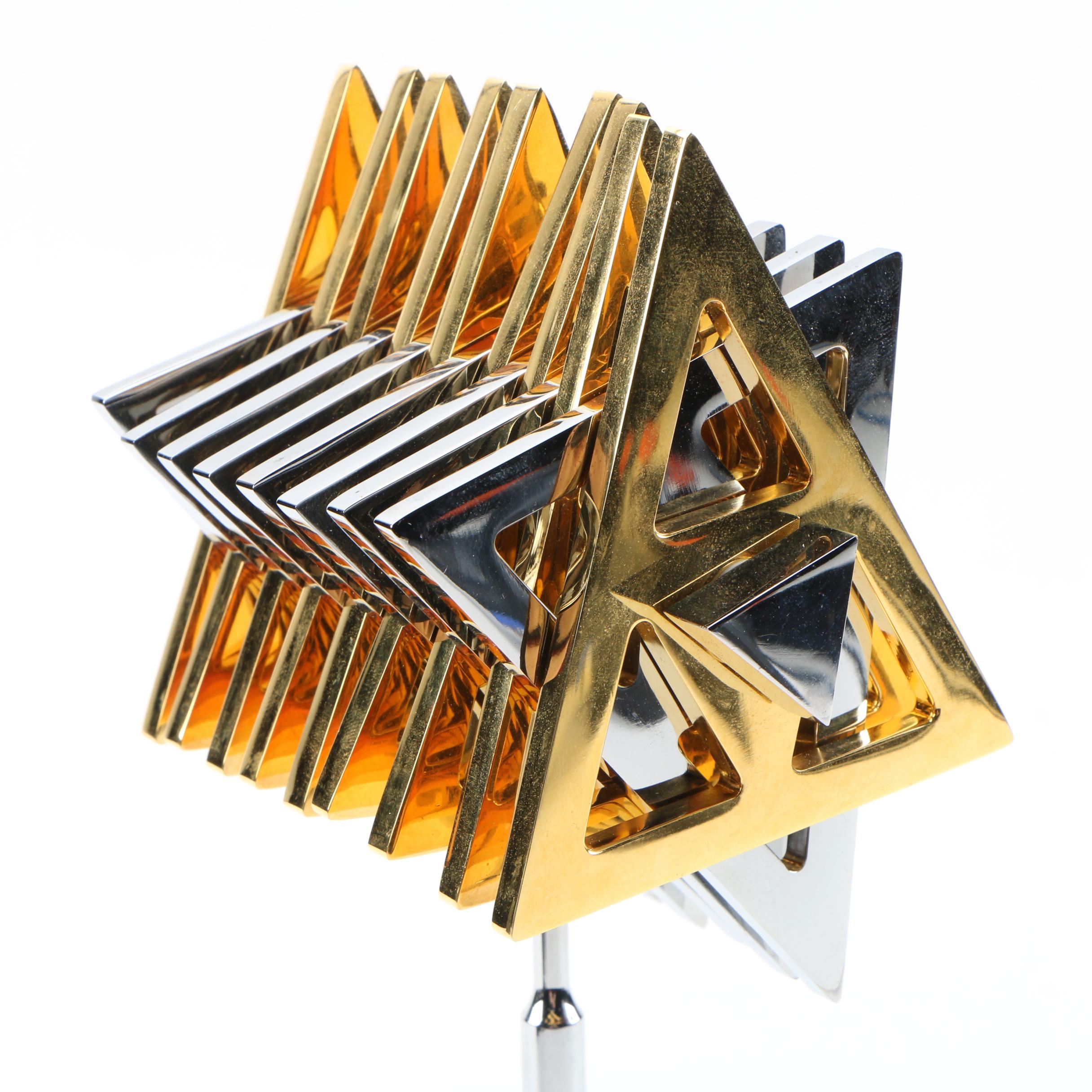 Noam Basson Limited Edition Kinetic Star of David Sculpture | EBTH