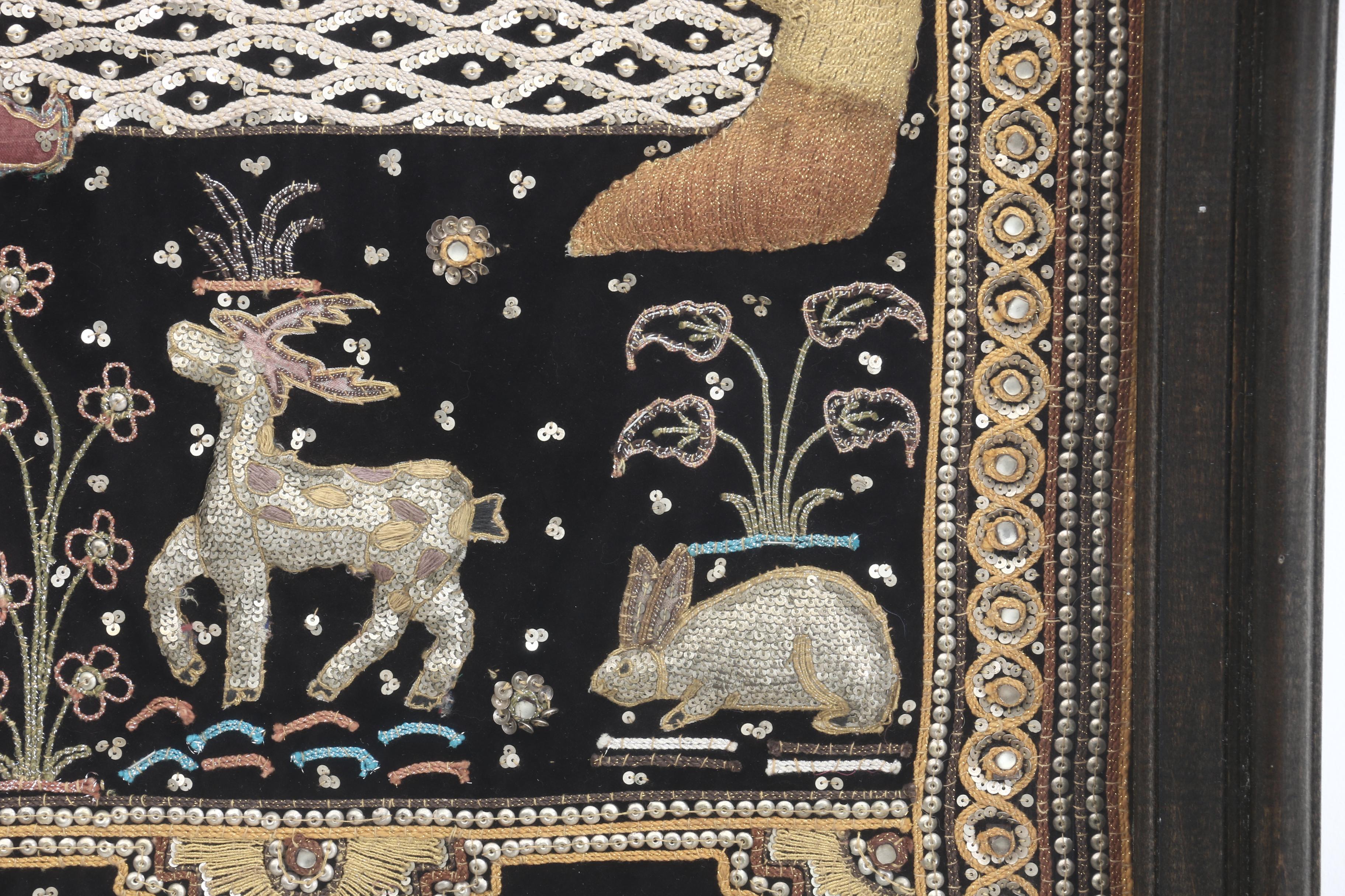 Burmese Hand Embroidered Kalaga Tapestry | EBTH