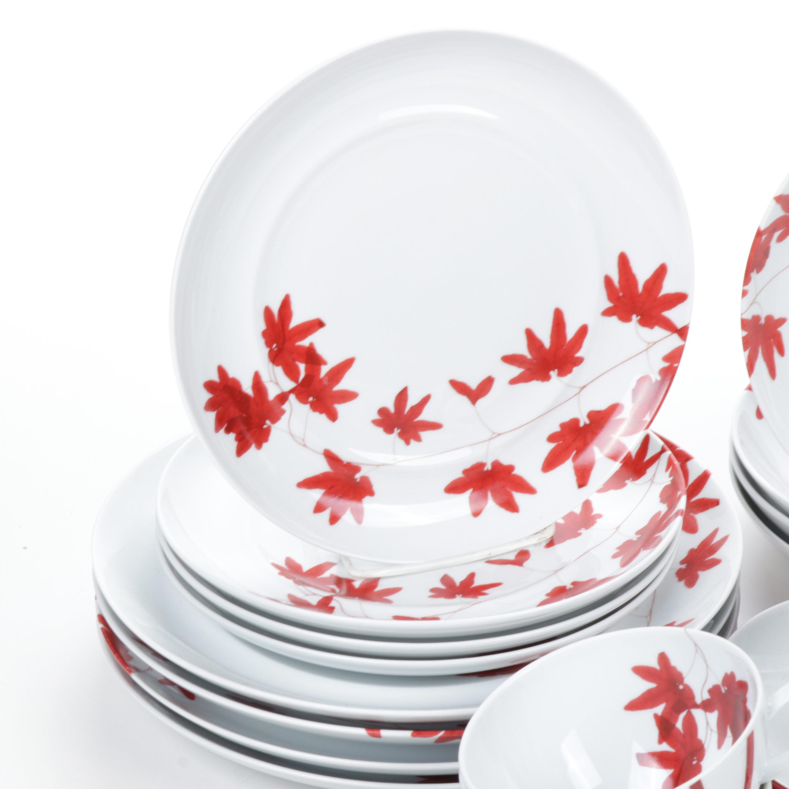 Mikasa "Pure Red" Dinnerware Collection | EBTH