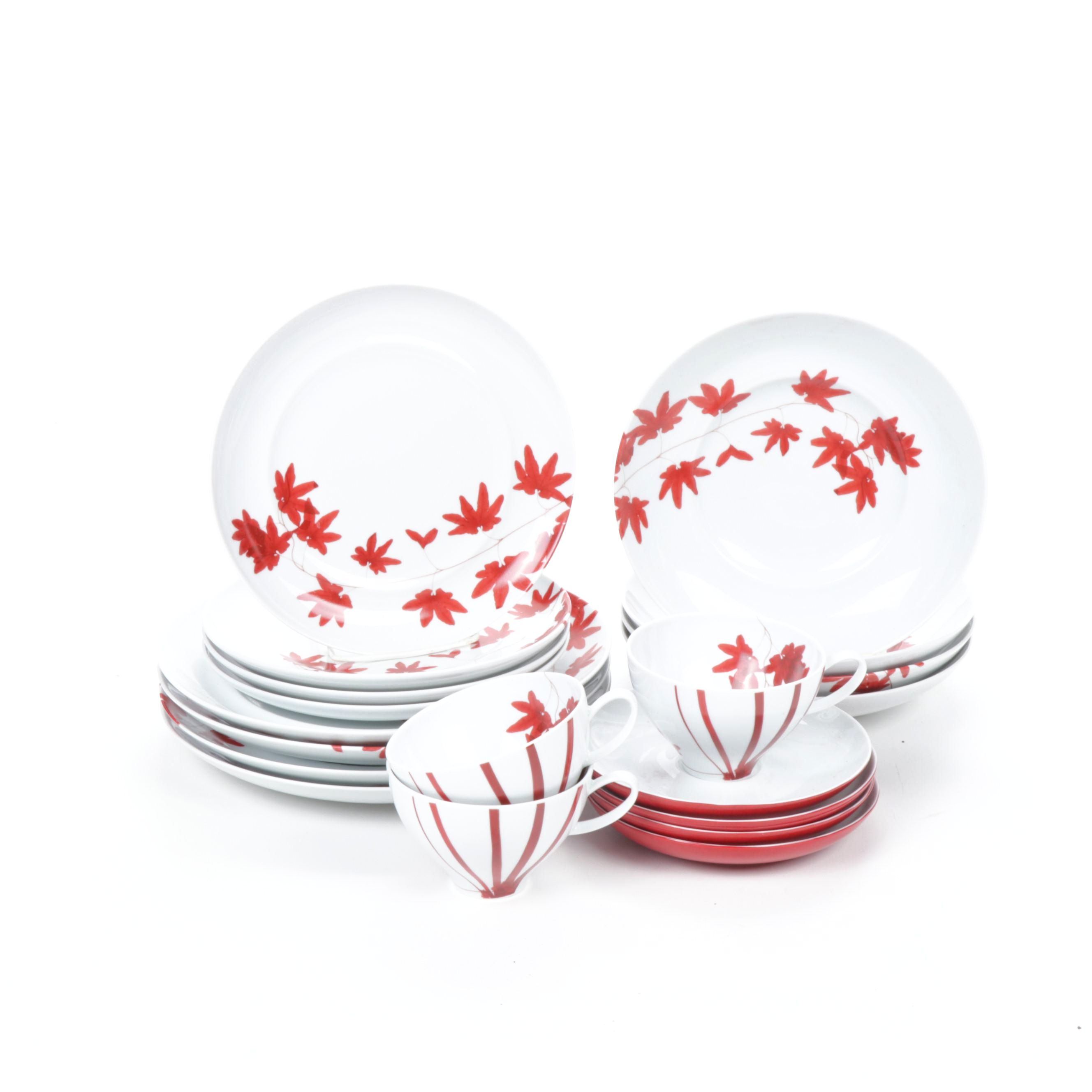 Mikasa "Pure Red" Dinnerware Collection | EBTH
