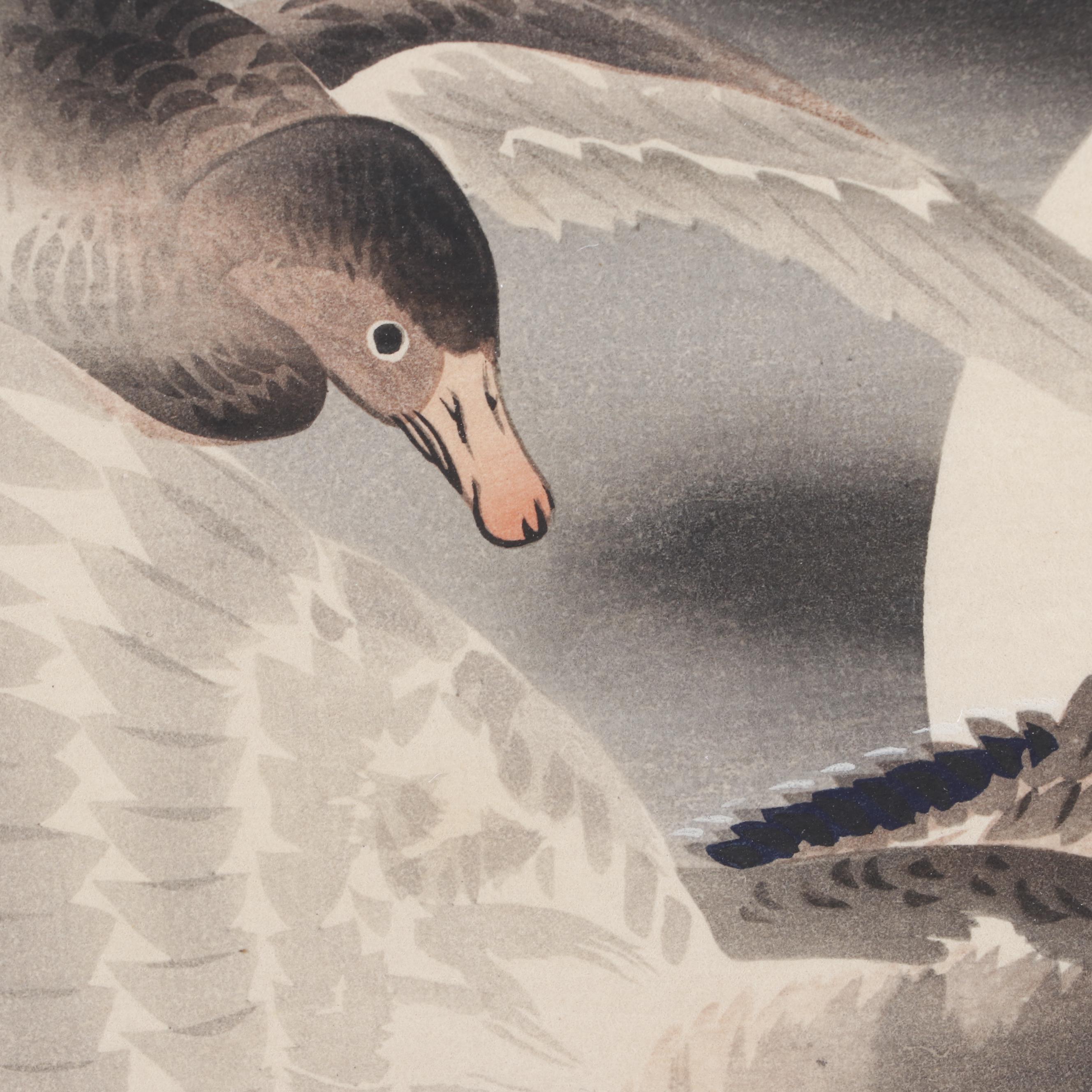 Japanese Geese Woodblock Prints | Everything But The House