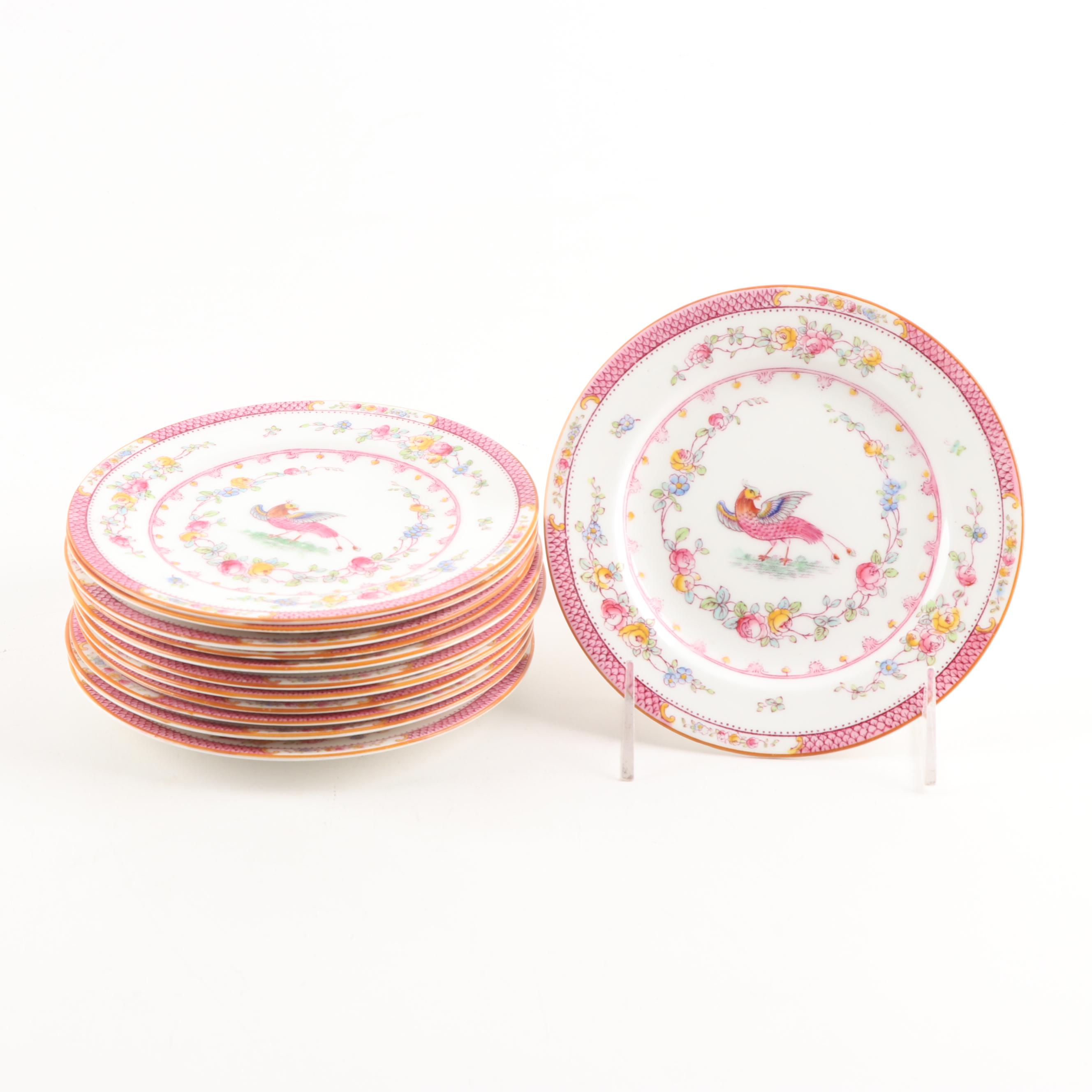 George Jones & Sons "Paradise Pink" Porcelain Dinnerware, Circa 1920 | EBTH