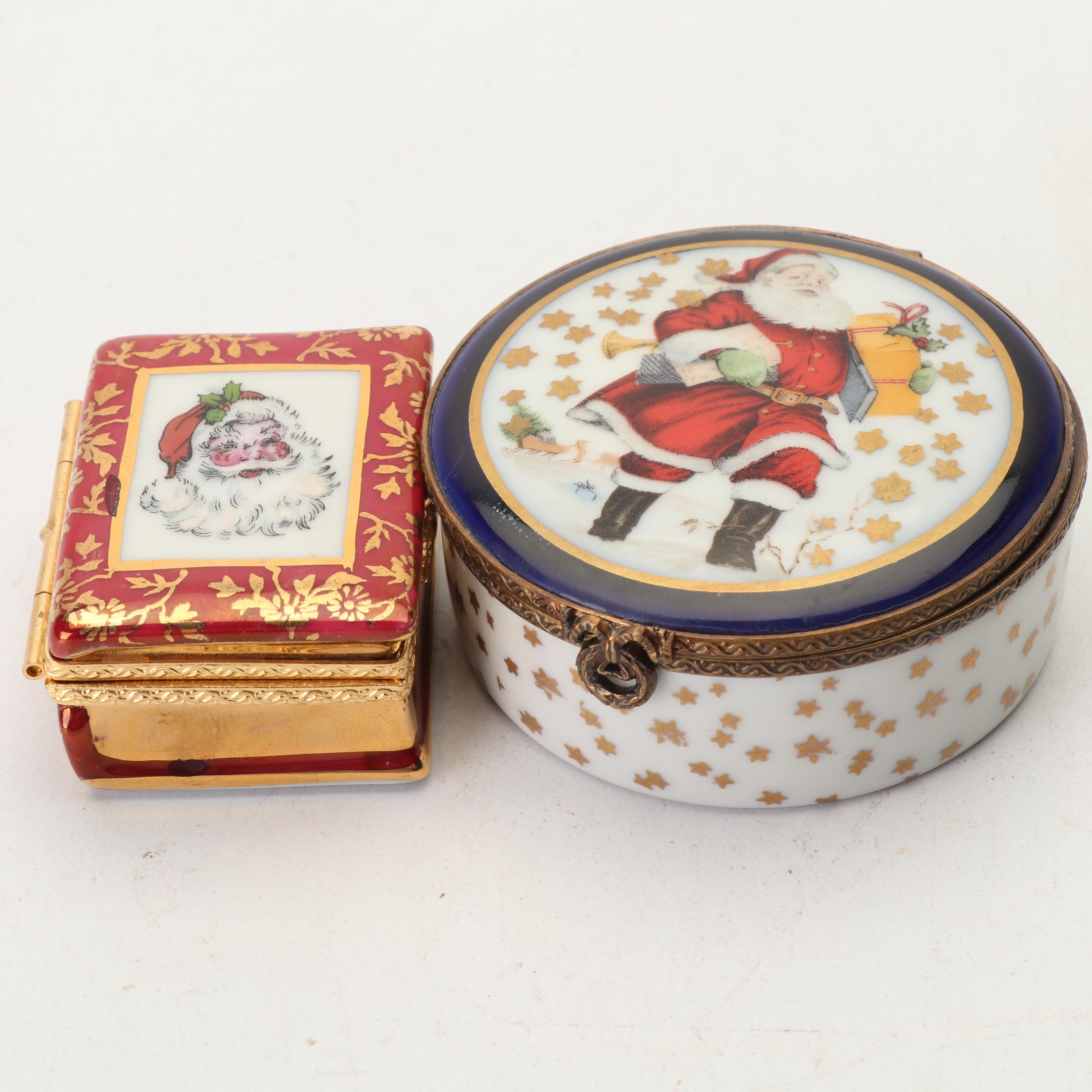 Limoges, Parry & Vieille and Other Porcelain Trinkets Boxes | EBTH