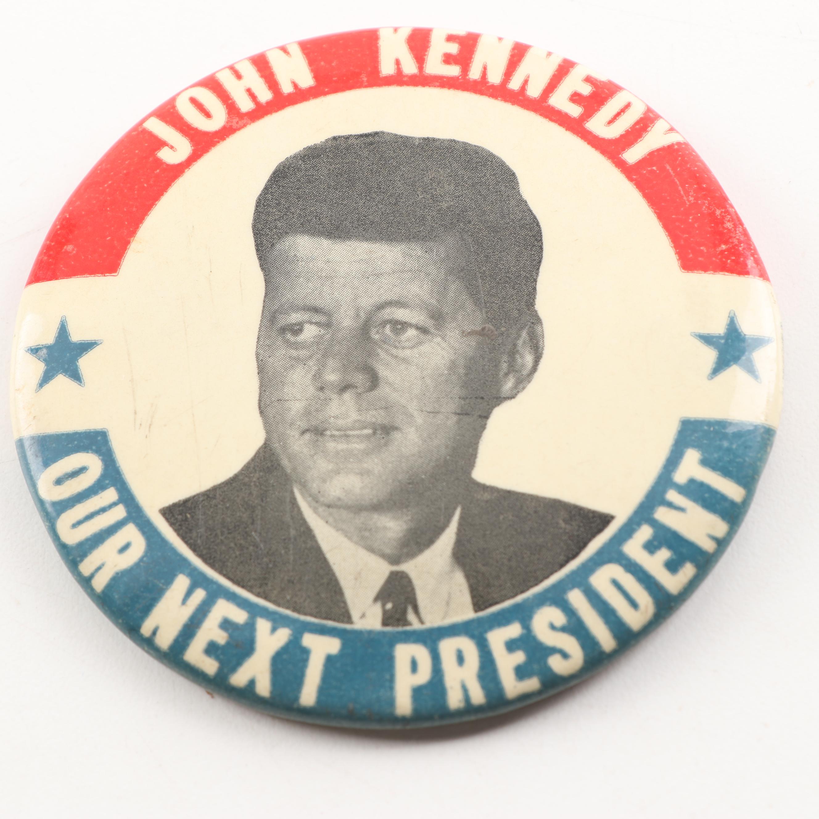 Political Campaign Buttons, Pins, and Reference Catalogs | EBTH