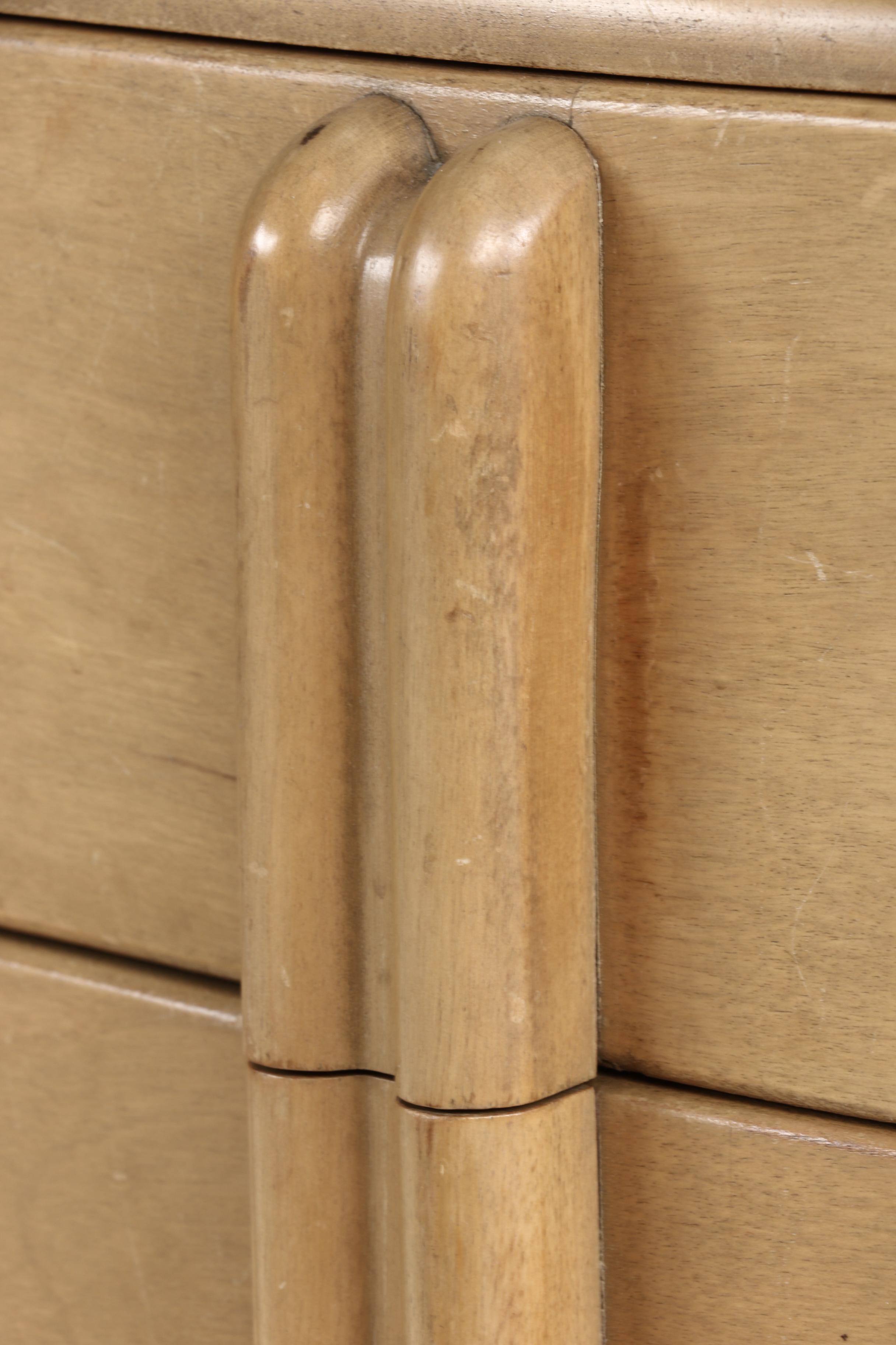 Leo Jiranek for Heywood-Wakefield, Art Deco "Airflow" Chest of Drawers ...