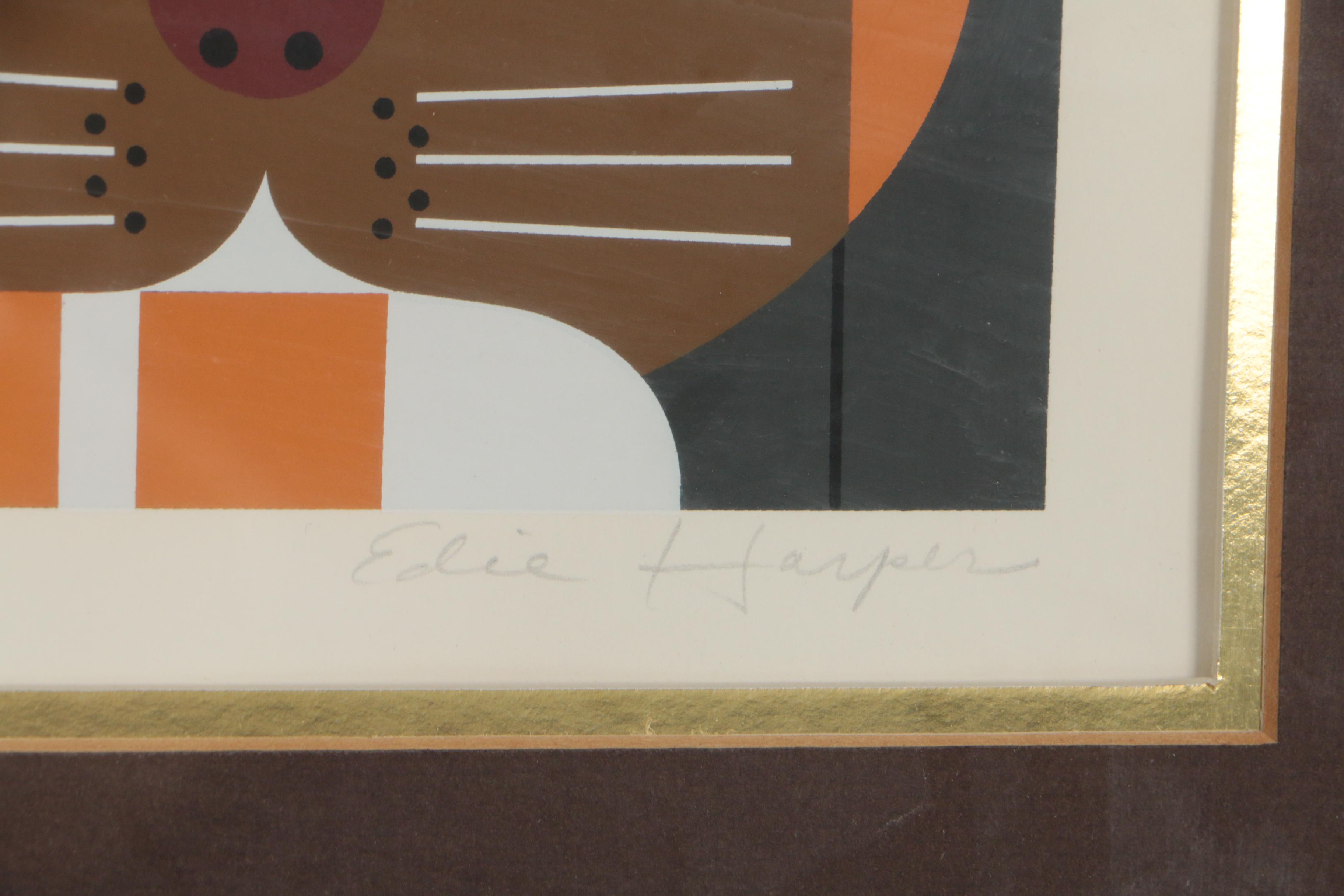 Edie Harper Serigraph "Peepkin" | EBTH