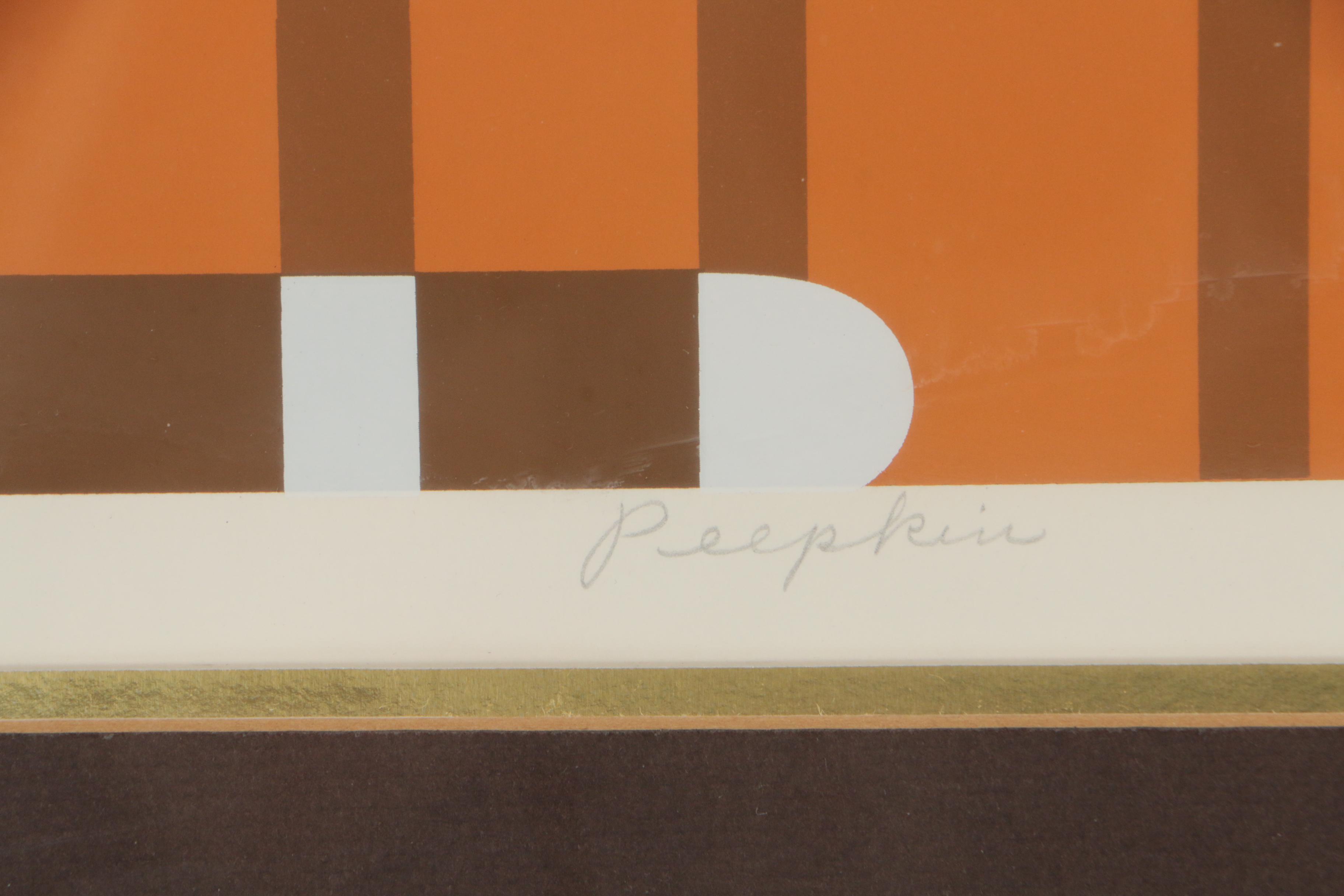 Edie Harper Serigraph "Peepkin" | EBTH