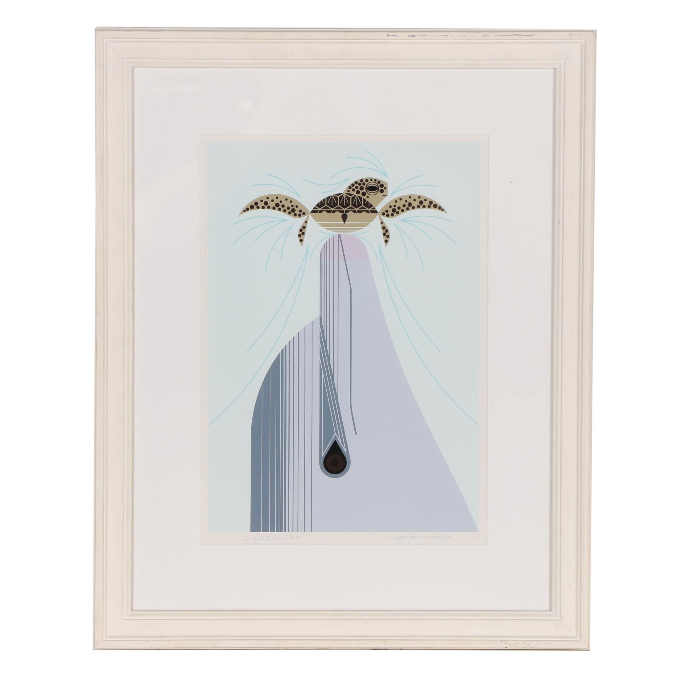 Charley Harper Serigraph "Dolfun", 1977 | EBTH