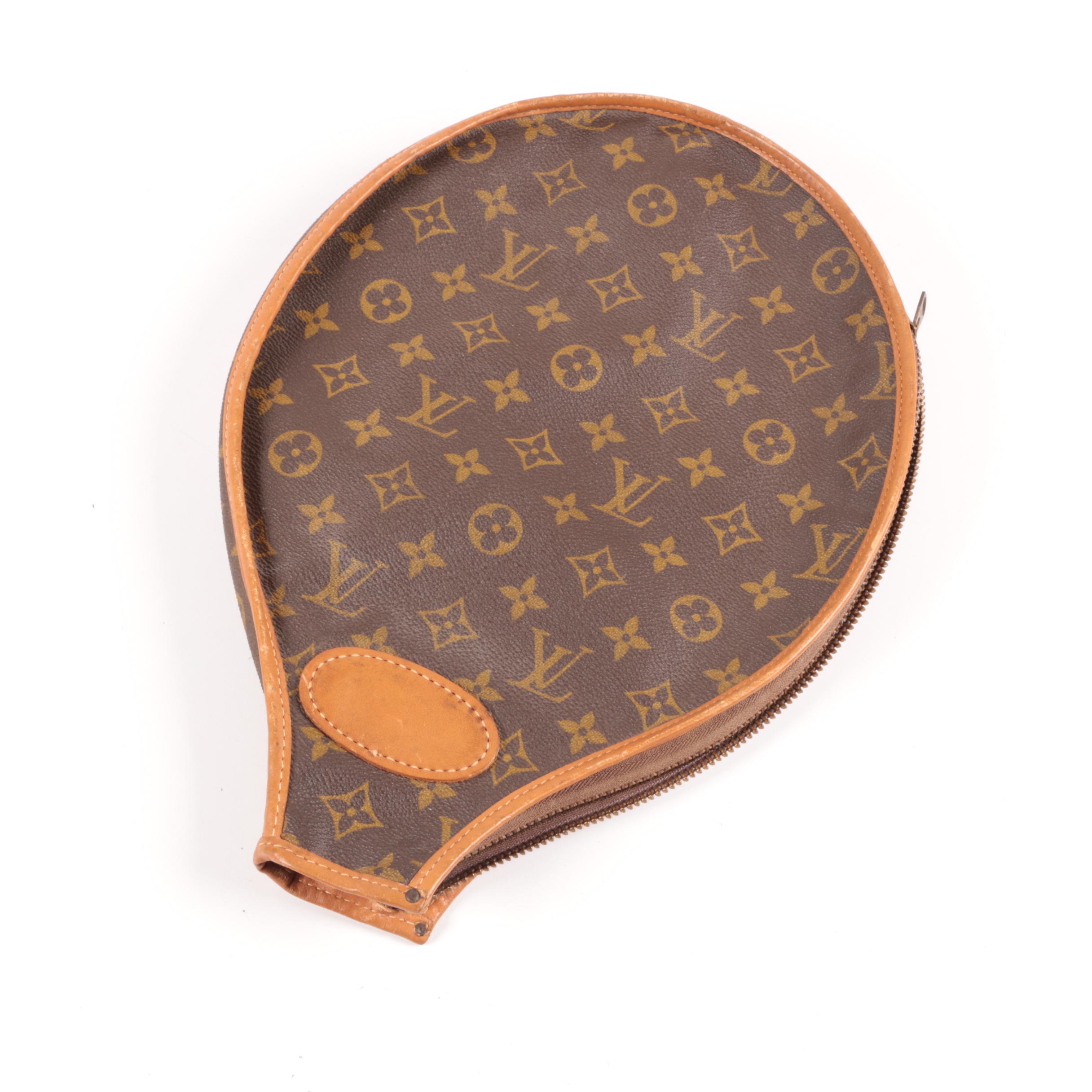 French Company for Louis Vuitton Case with Bancroft Tennis Racket ...