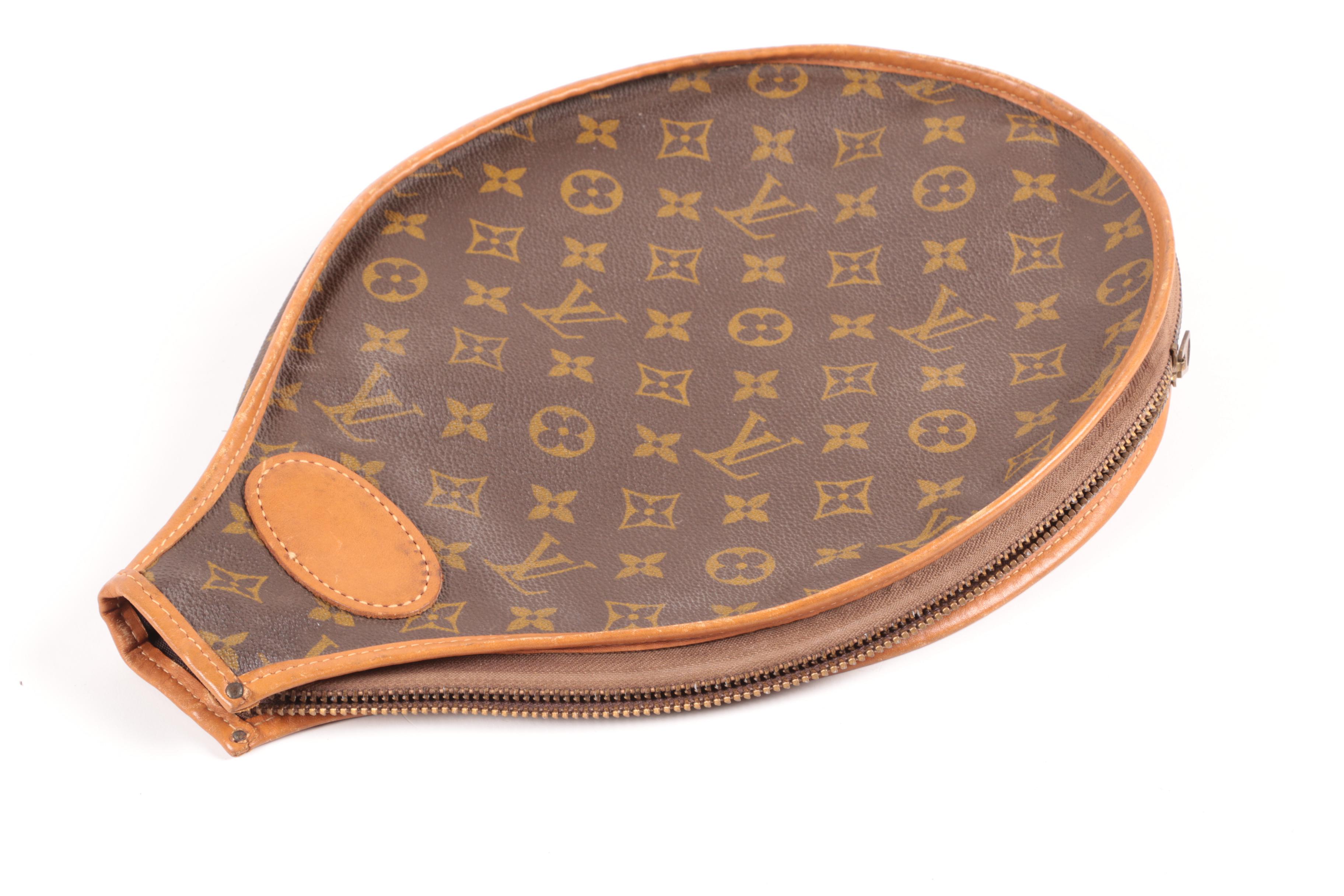 French Company for Louis Vuitton Case with Bancroft Tennis Racket ...