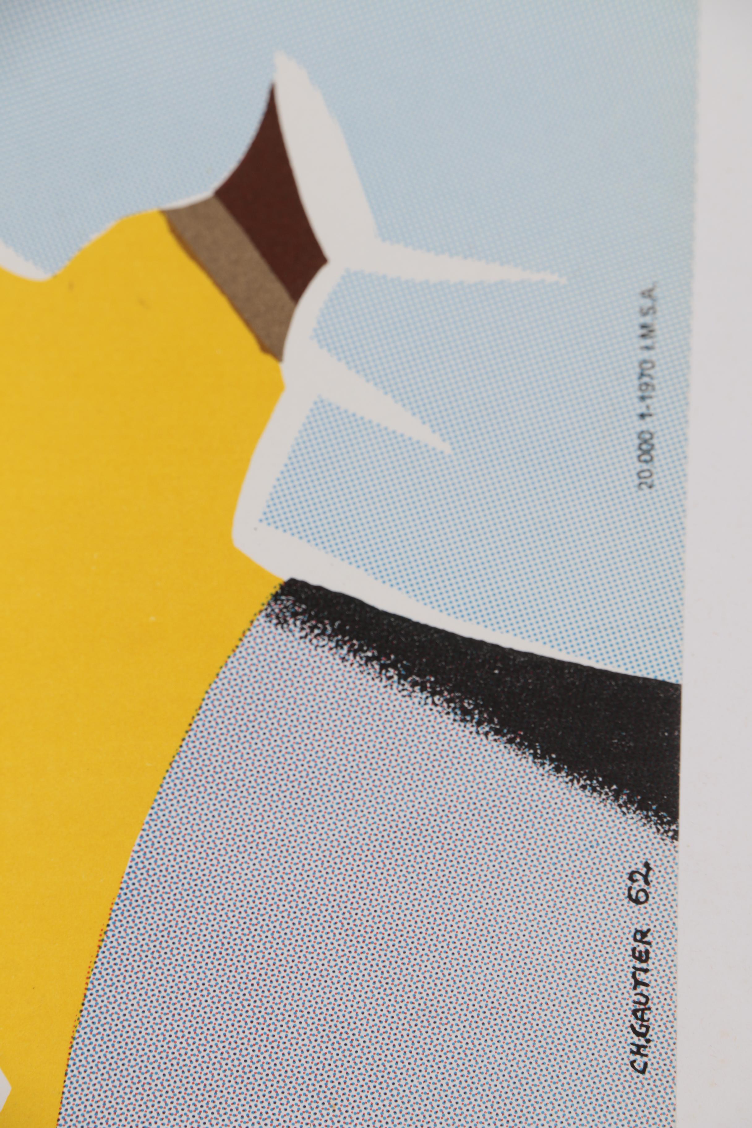 French INRS Workplace Safety Poster, 1962 | Everything But The House