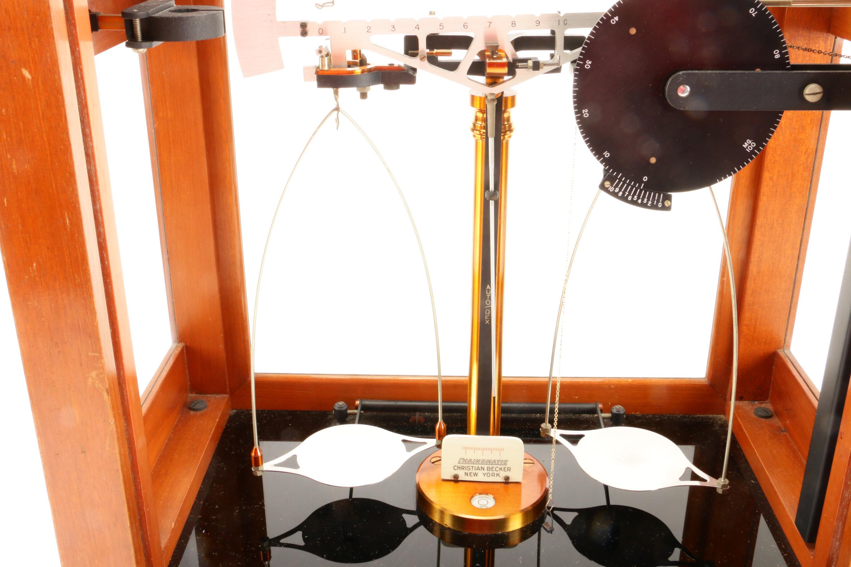 Christian Becker "Chainomatic" Analytical Balance Scale, Early 20th ...