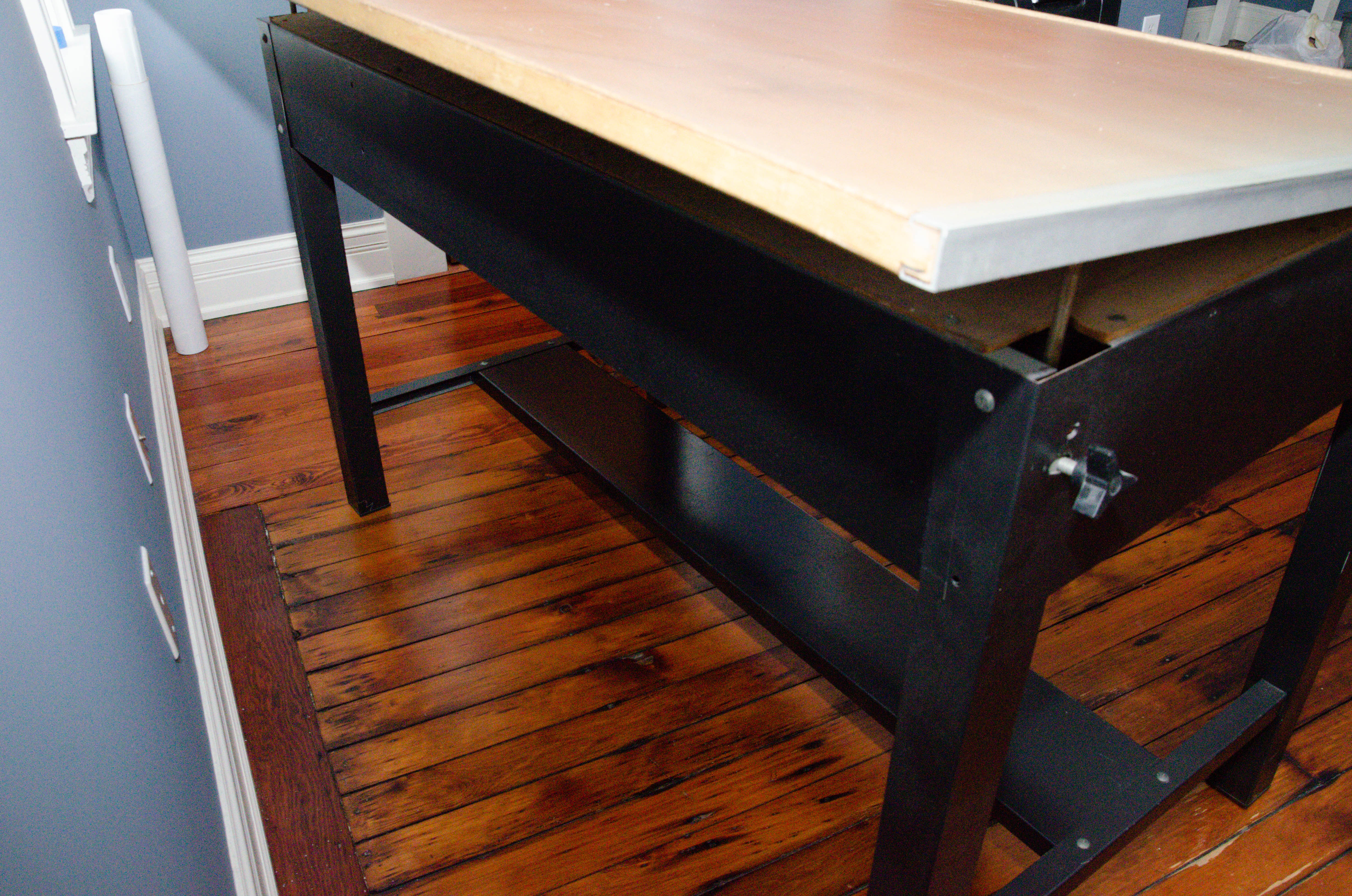 Stacor Industrial Style Engineering Drafting Table | EBTH