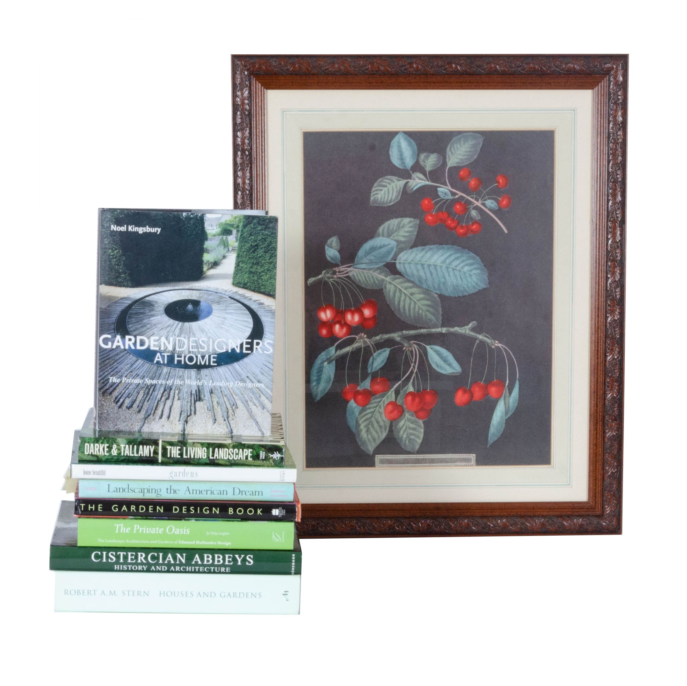 Gladstone & Elwyn-Jones Reproduction Serigraph and Garden Coffee Table ...