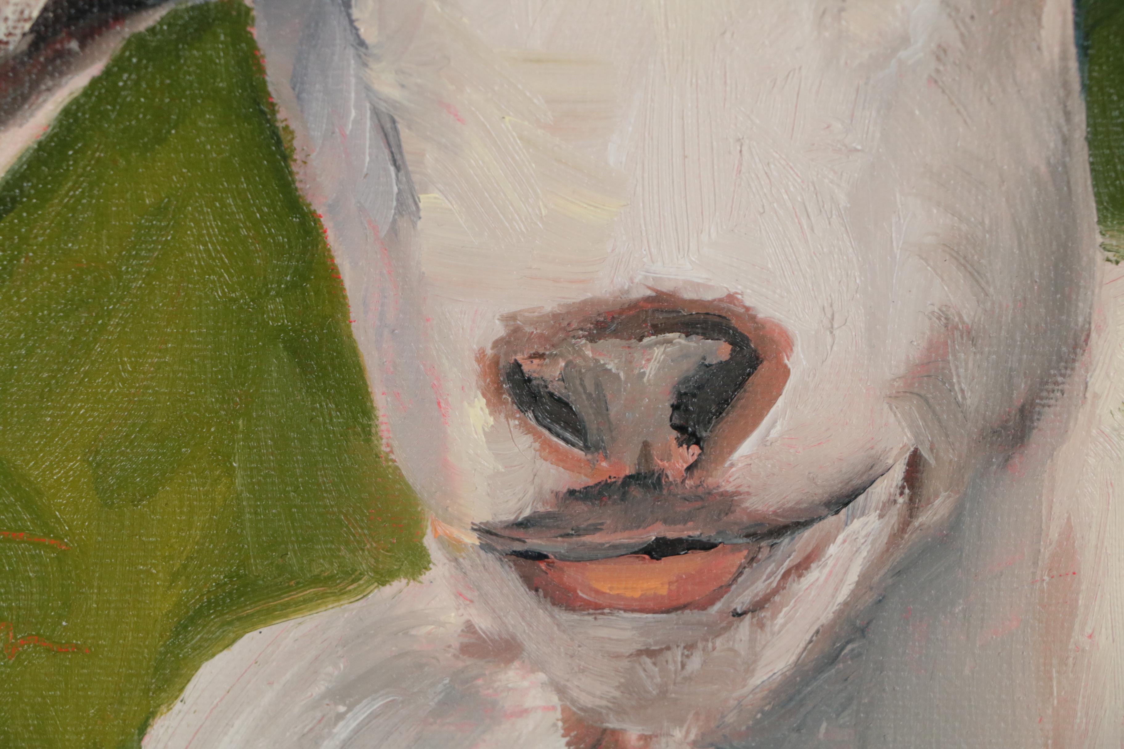 Norma Wilson Oil Painting of Goat | EBTH