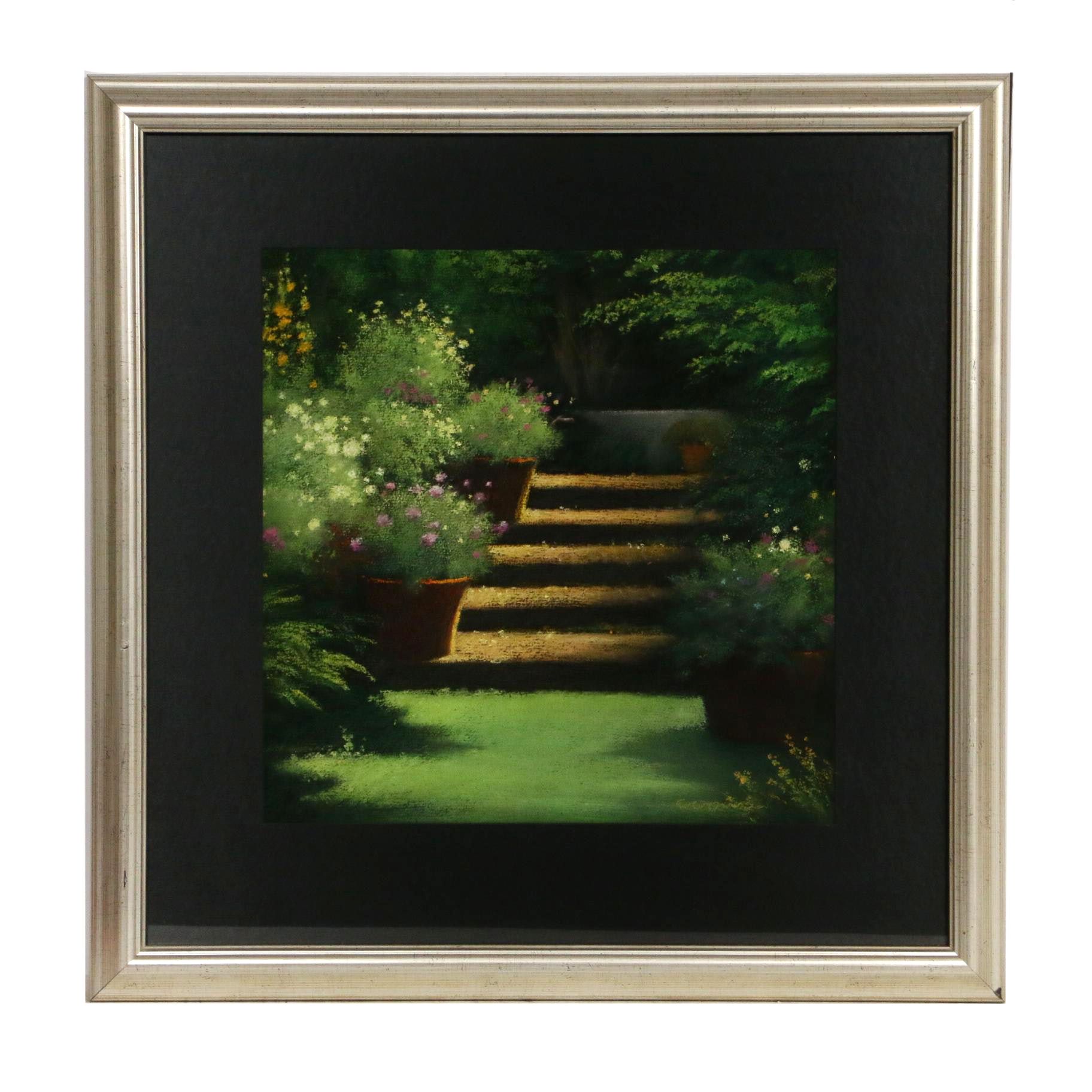 Don Coons Pastel Drawing "Trilogy of Pots," 2002 | EBTH