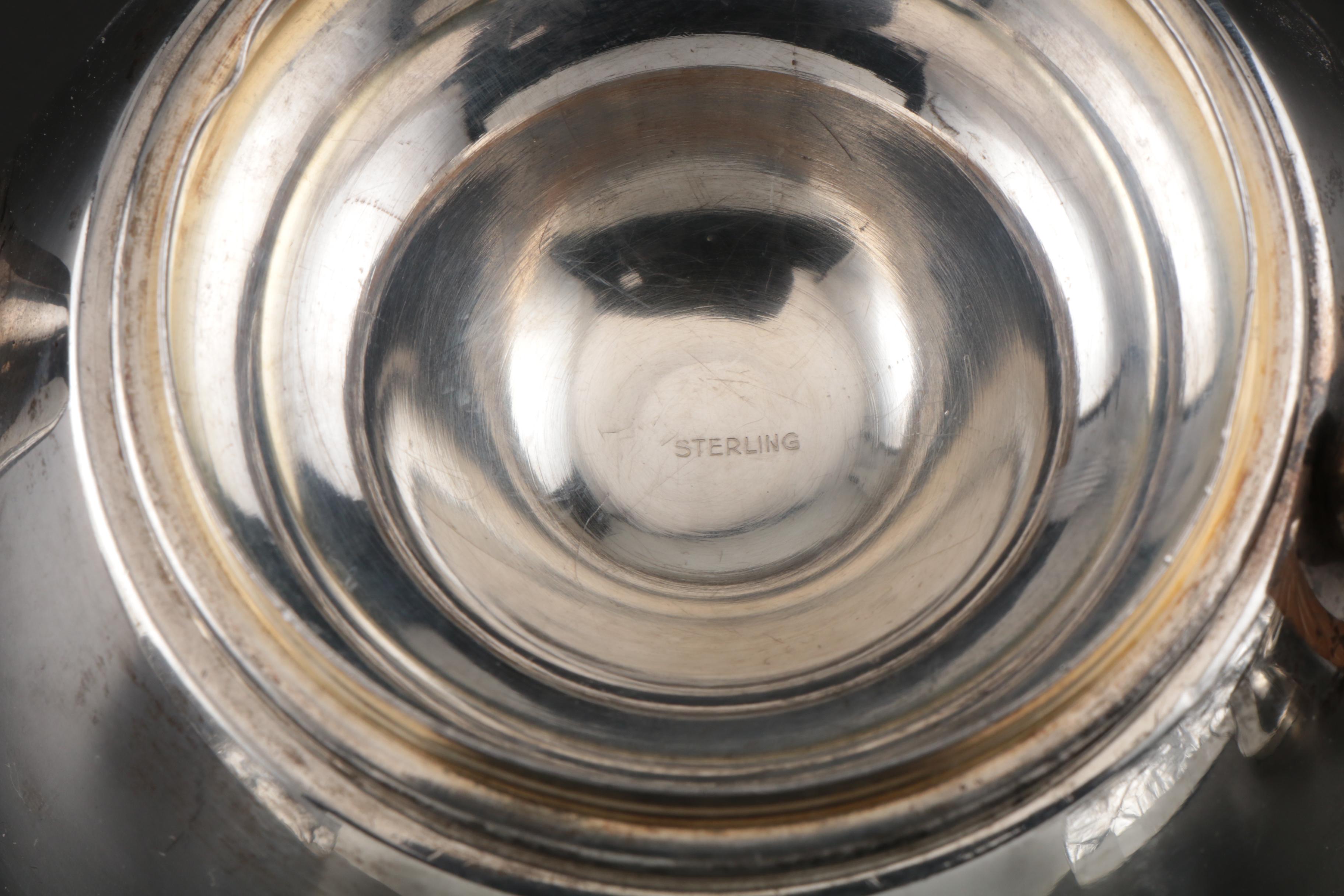 Cartier Sterling Stacking Individual Tea Set | EBTH