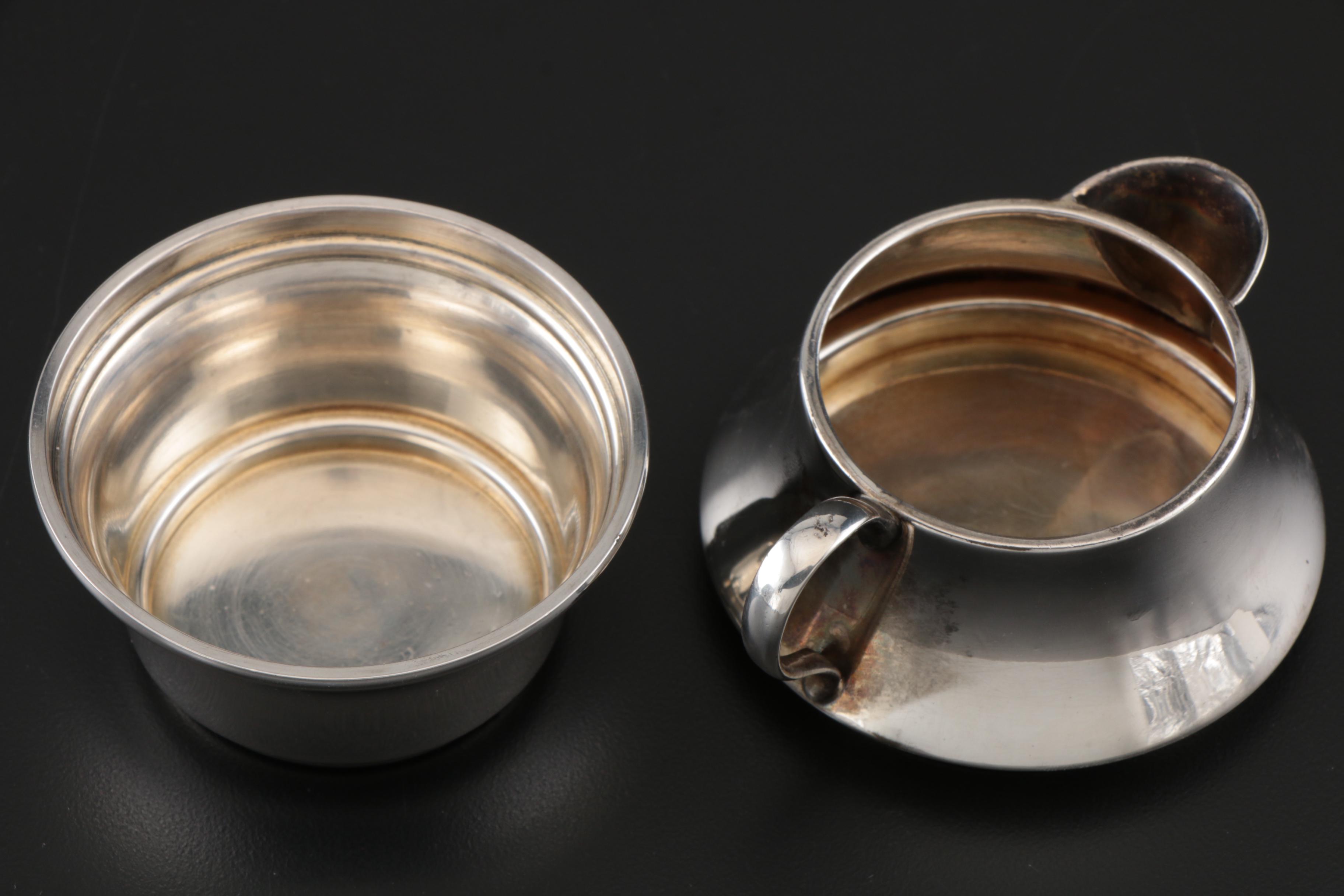 Cartier Sterling Stacking Individual Tea Set | EBTH