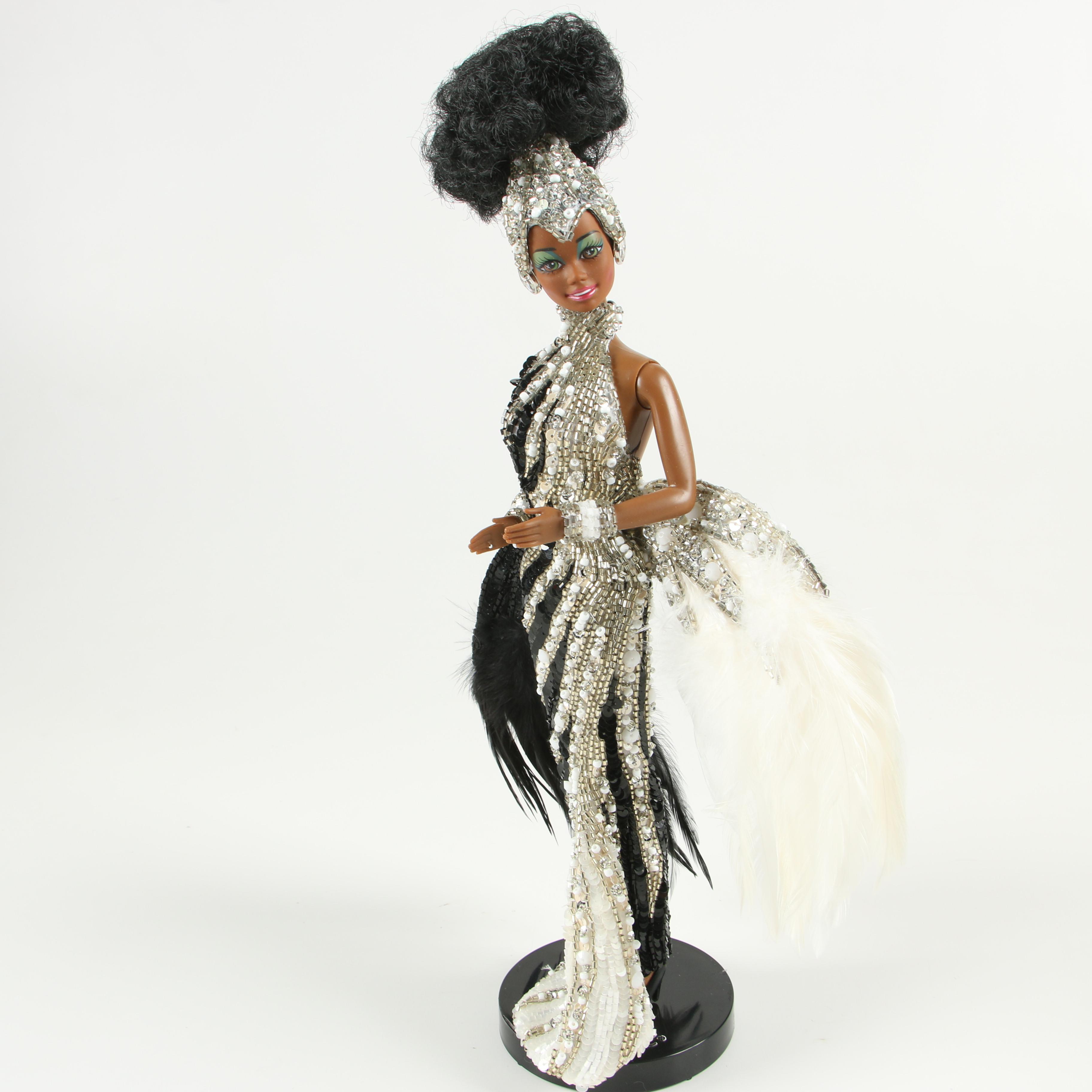 Bob Mackie "Starlight Splendor" and "Platinum Barbie" Collector Dolls ...