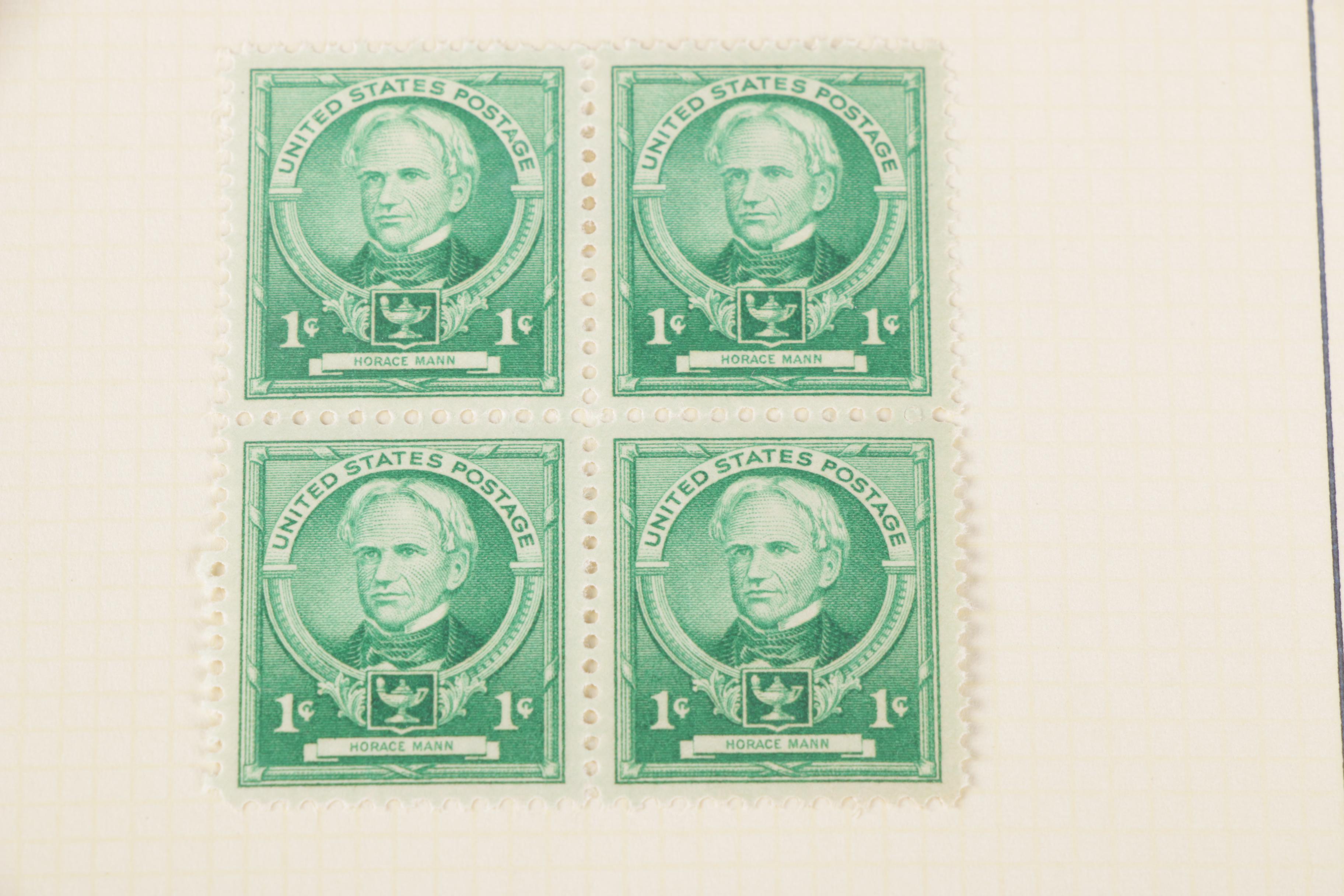 United States Postage Stamp Block Collection | EBTH
