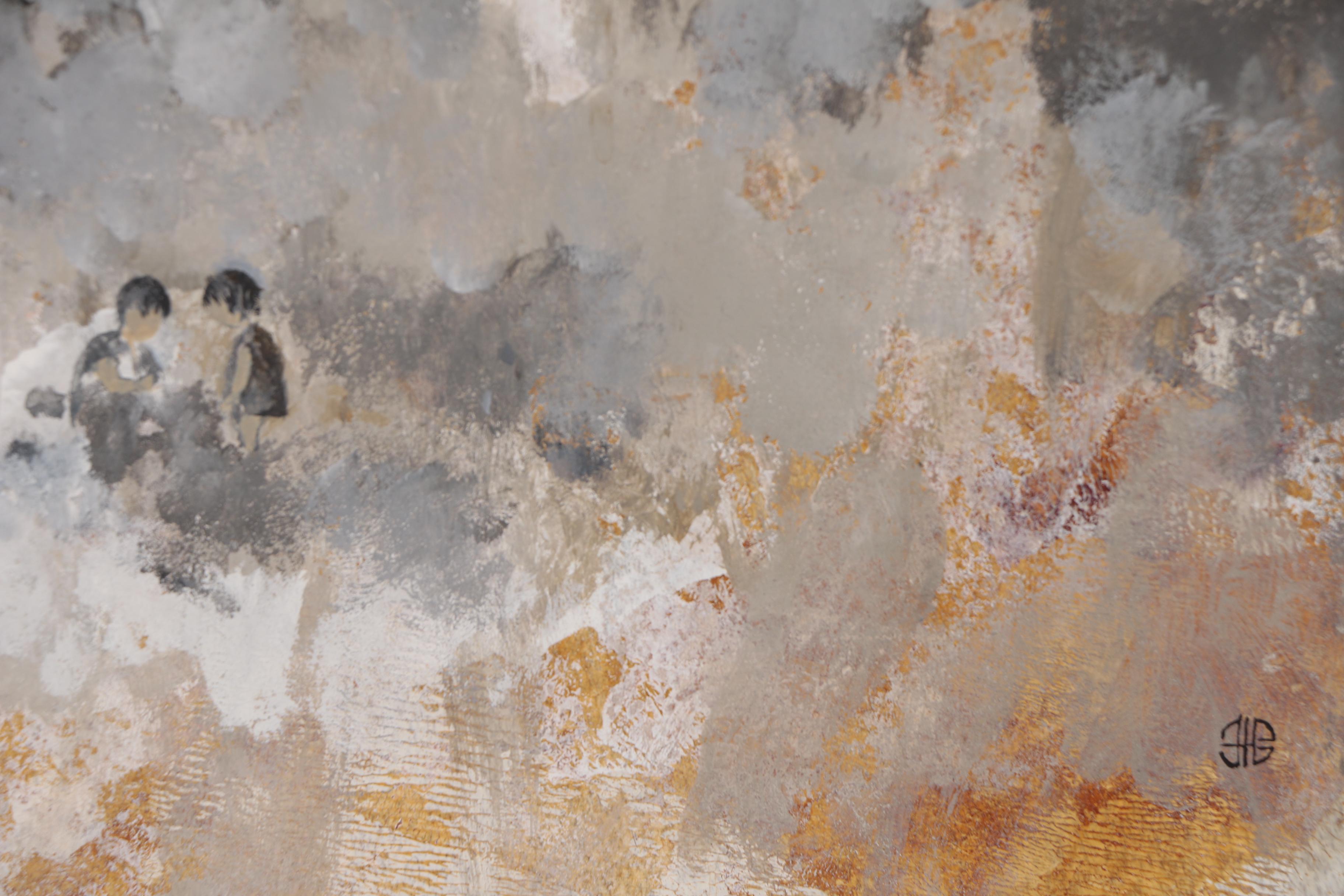 John Helgeson Abstract Landscape Oil Painting "Sudden Summer Day" | EBTH