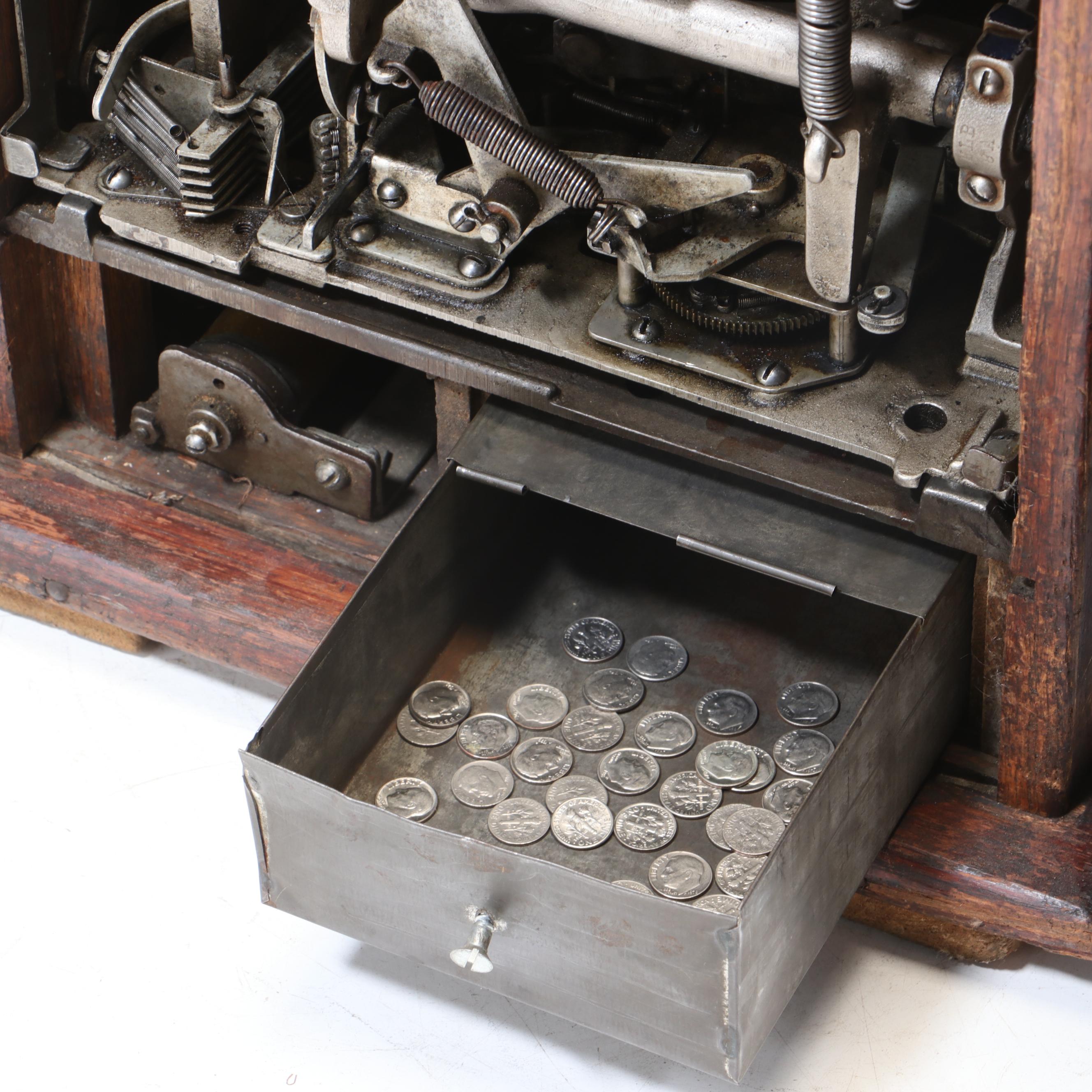 Vintage Mills Castle Ten-Cent Slot Machine, Early to Mid 20th Century ...