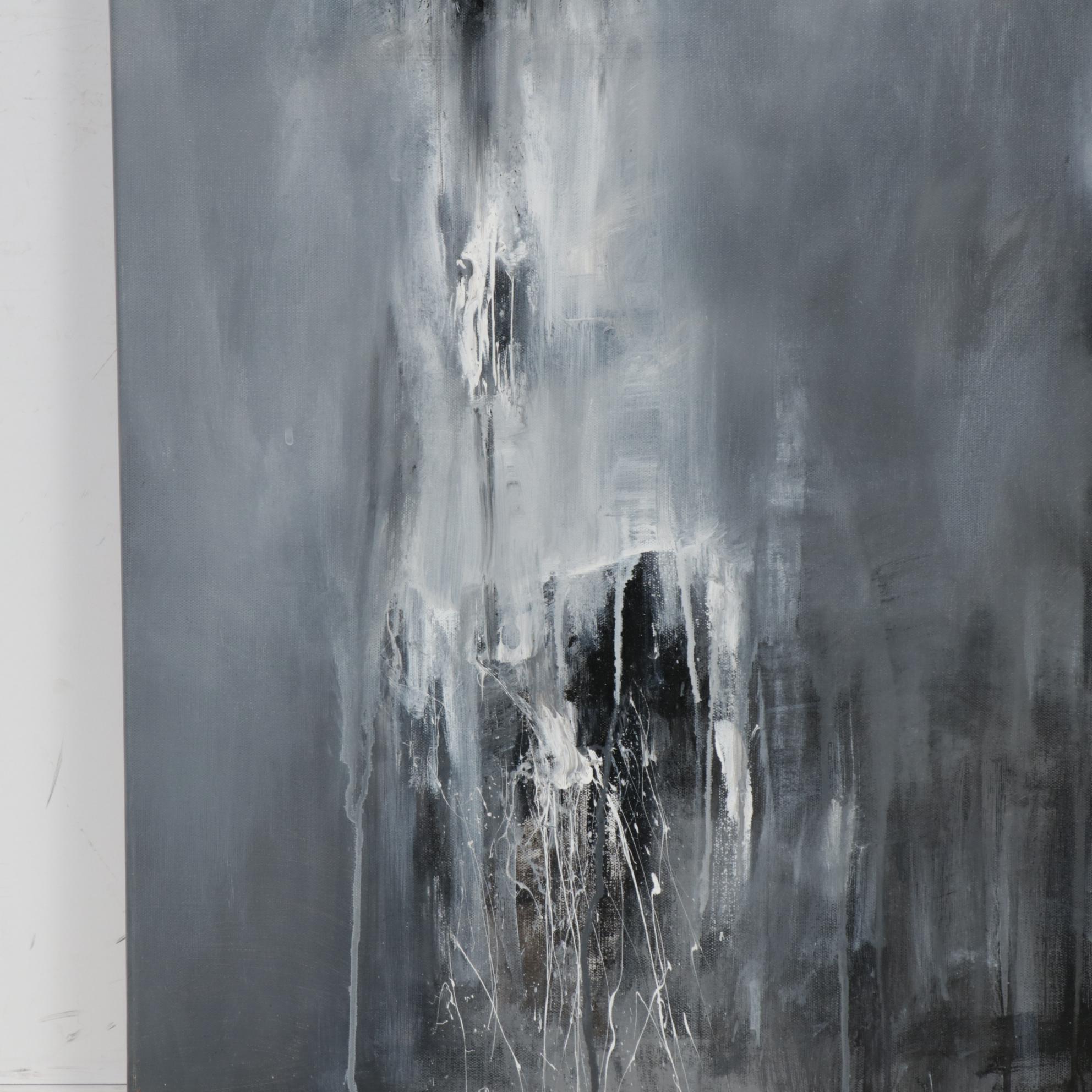 David Senecal Acrylic Painting "Precariot 6" | Everything But The House