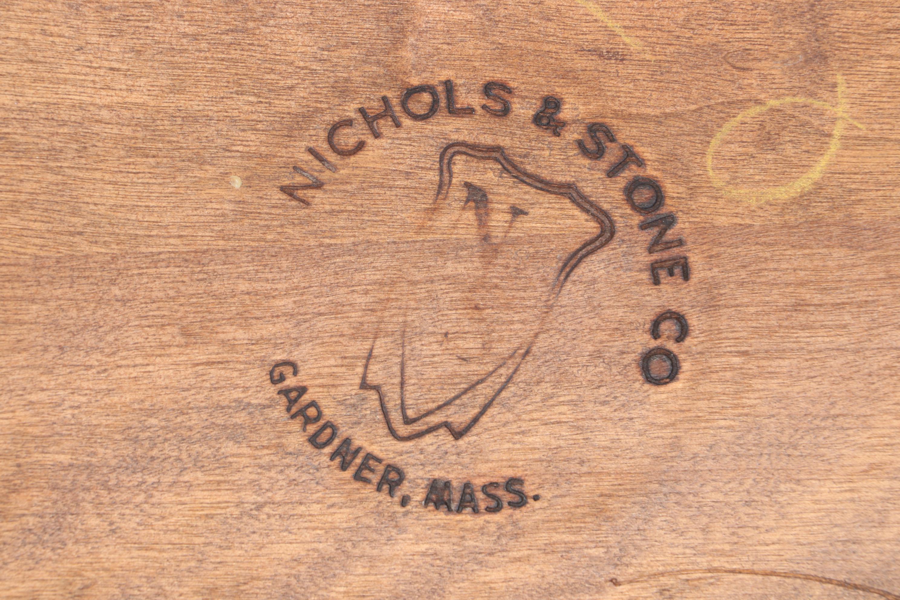 Nichols and Stone Maple Arrow-Back Bench, Late 20th Century | EBTH