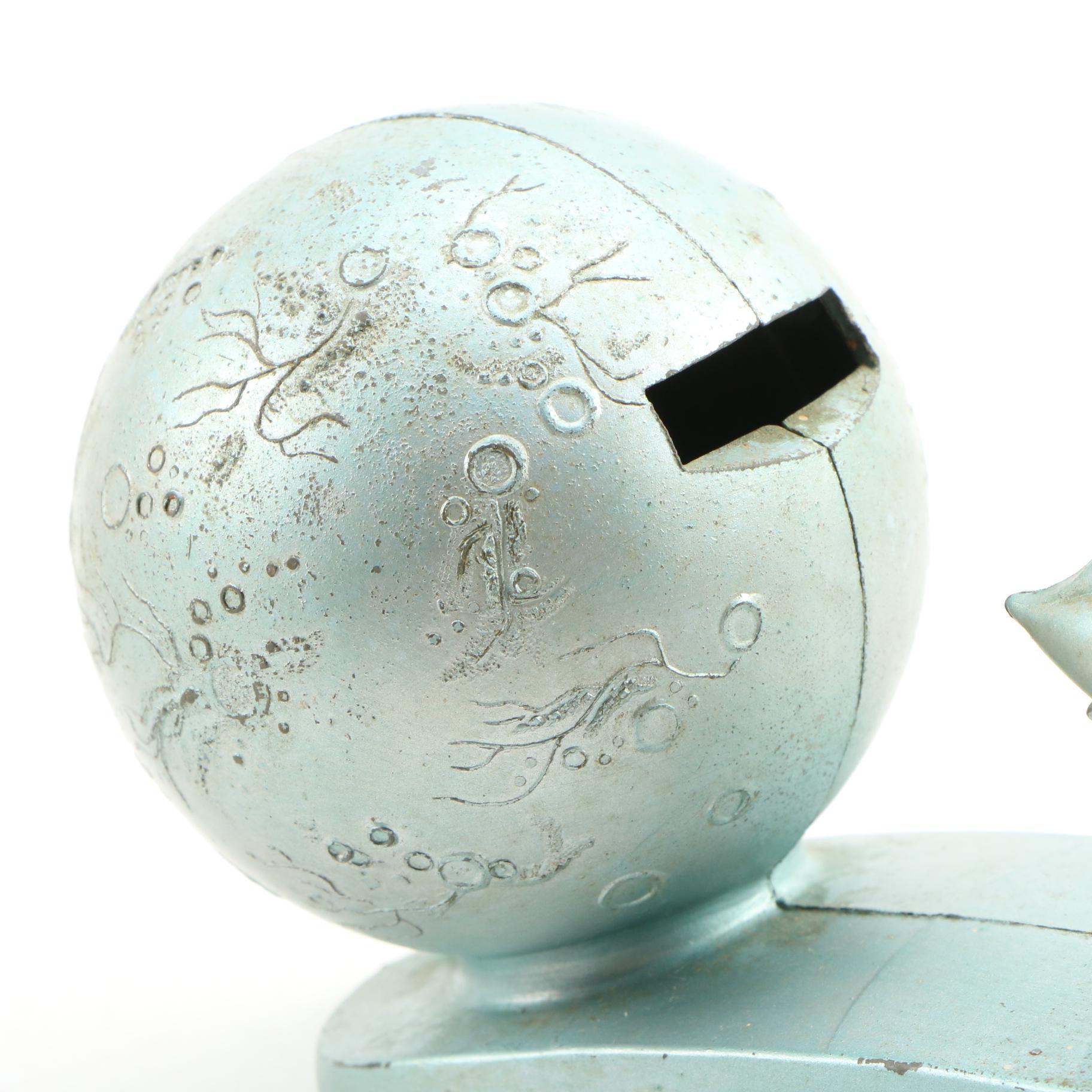 Duro Pattern & Mold Co. Strato Rocket Coin Bank, circa 1953 | EBTH