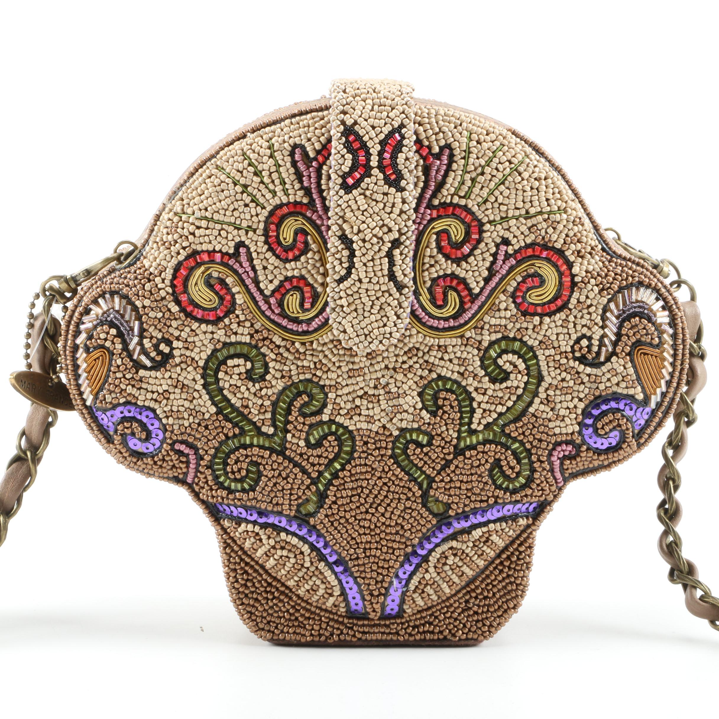 Mary Frances "Going Bananas" Embellished Monkey Head Crossbody Bag | EBTH