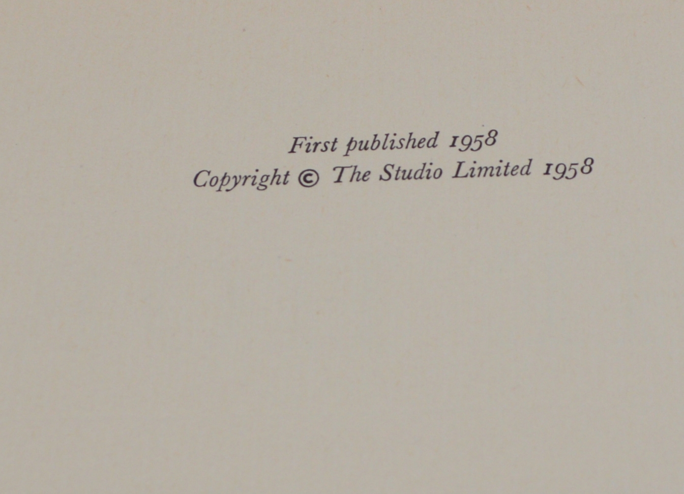 First Edition "The Horse in Art" by David Livingstone-Learmonth, 1958 ...