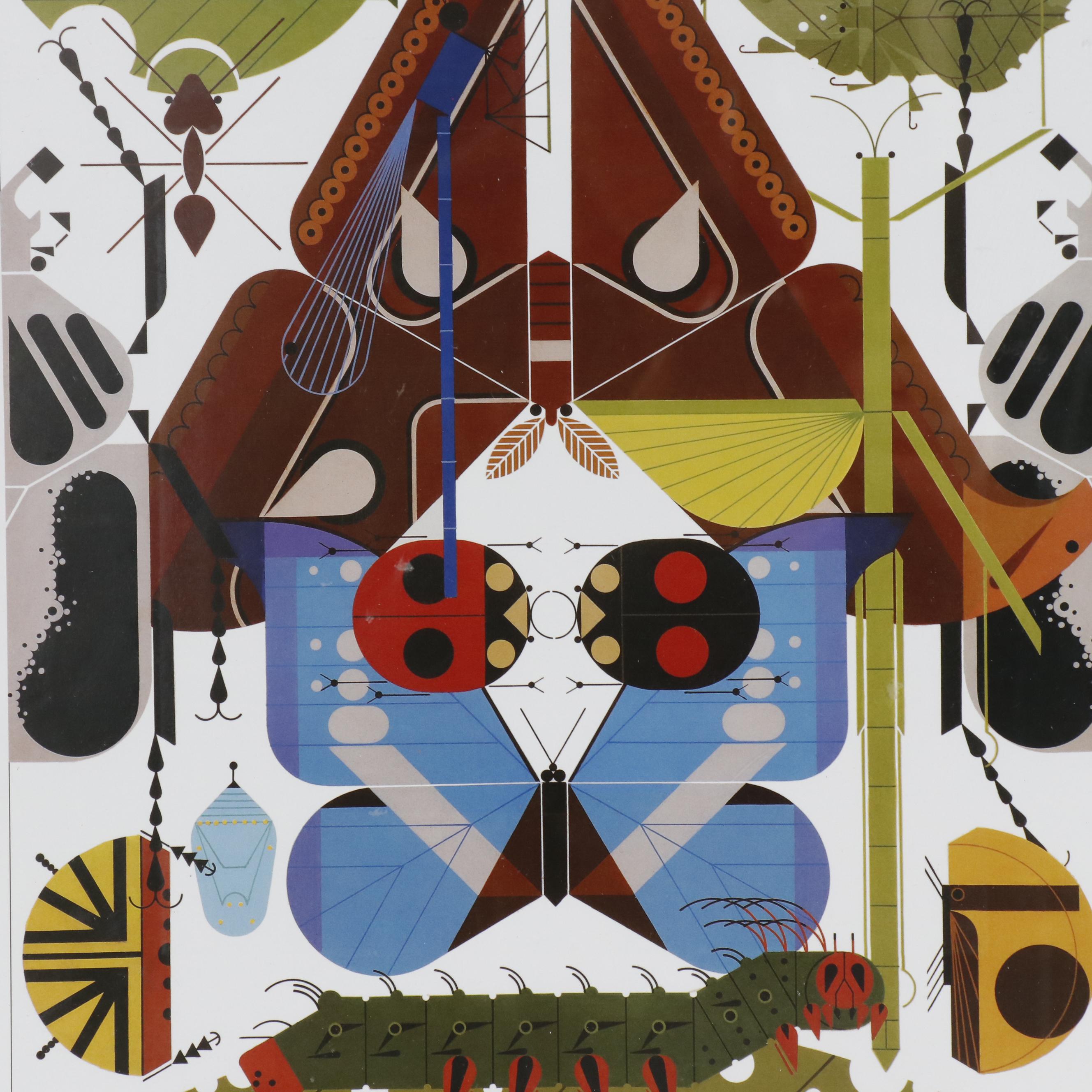 Offset Lithograph after Charley Harper "Insect Diversity" | EBTH