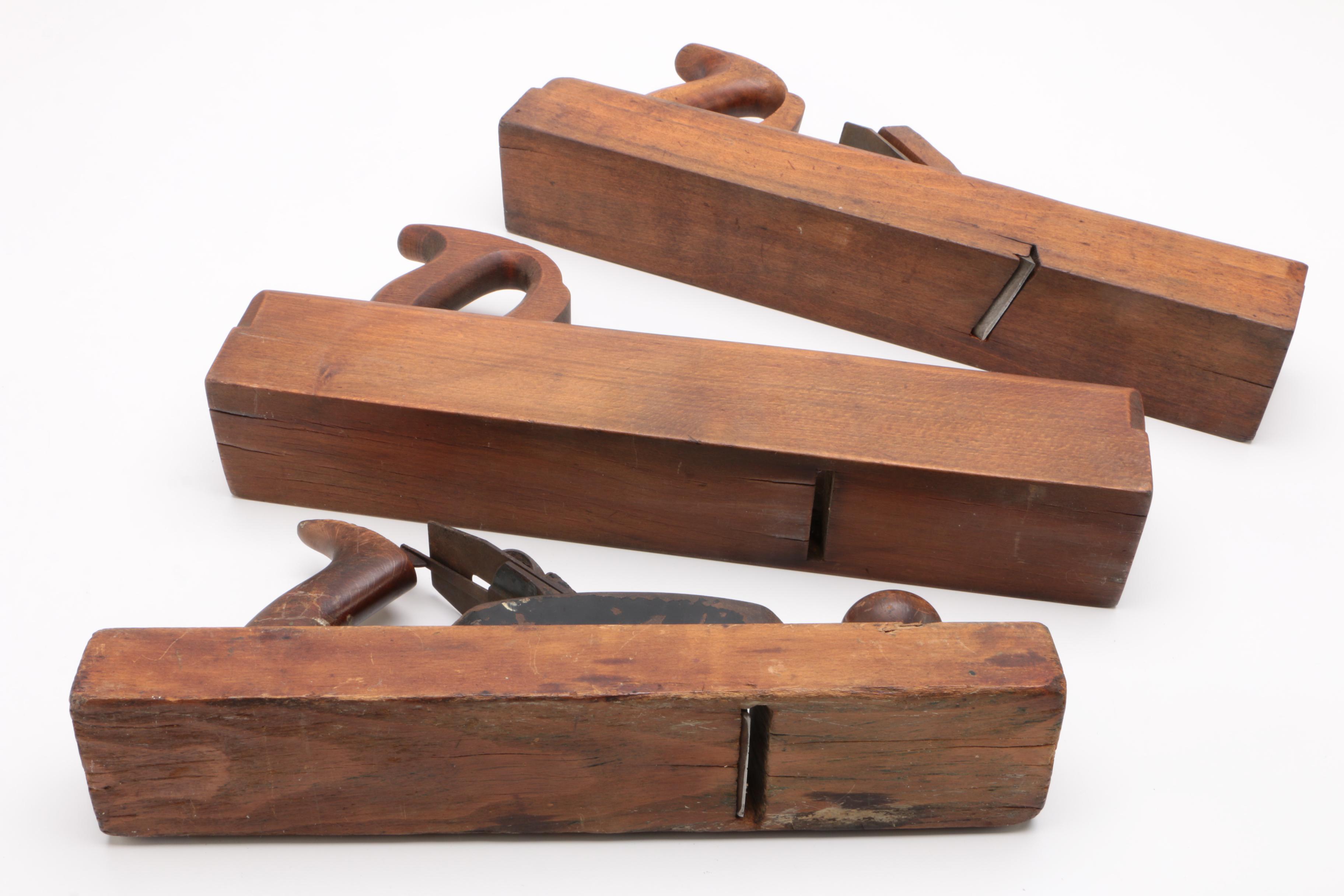 Antique Wood Plane Tools Including Stanley and R. Dick | EBTH