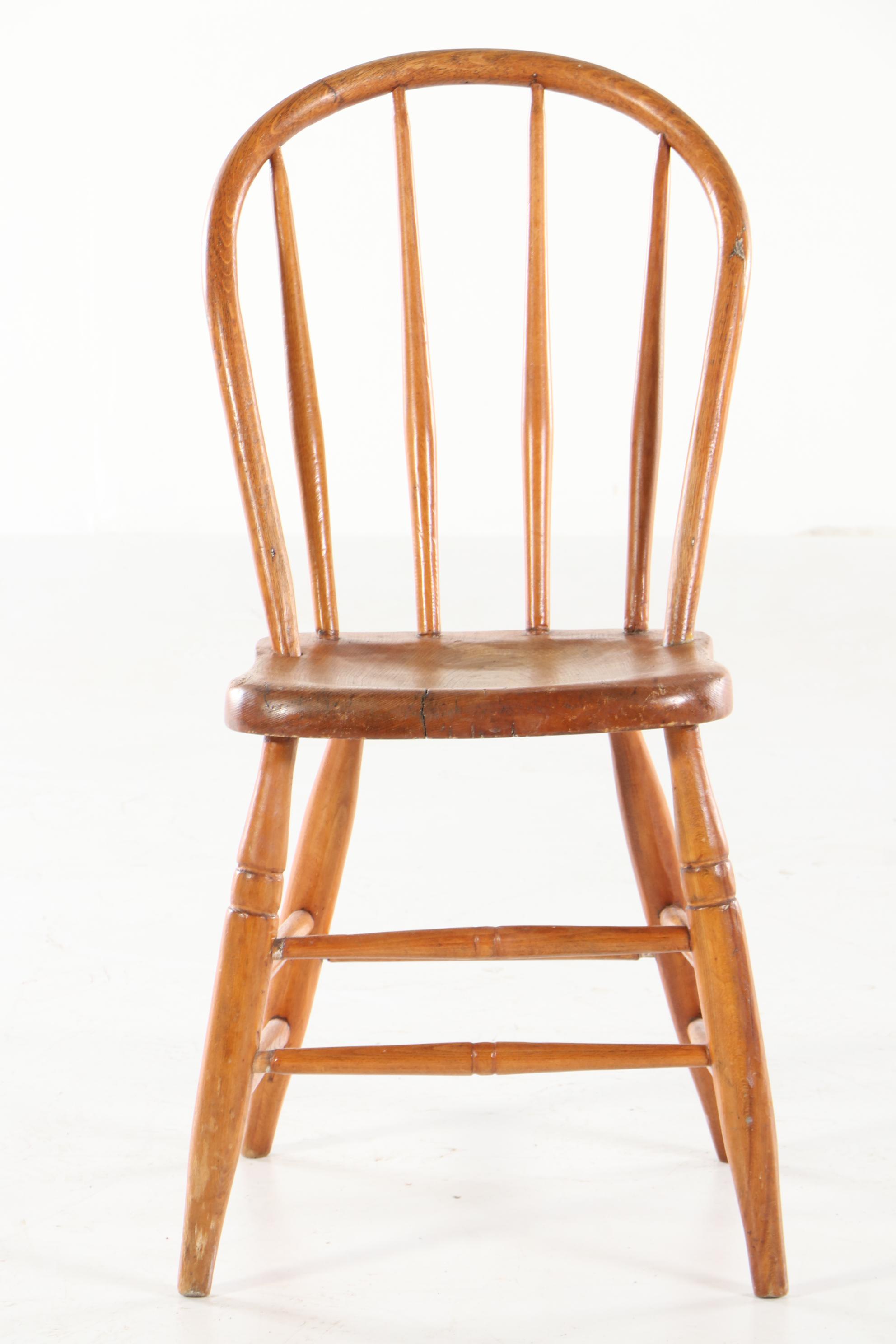 Sprague and Carleton Maple Student Desk with Antique Chair | EBTH