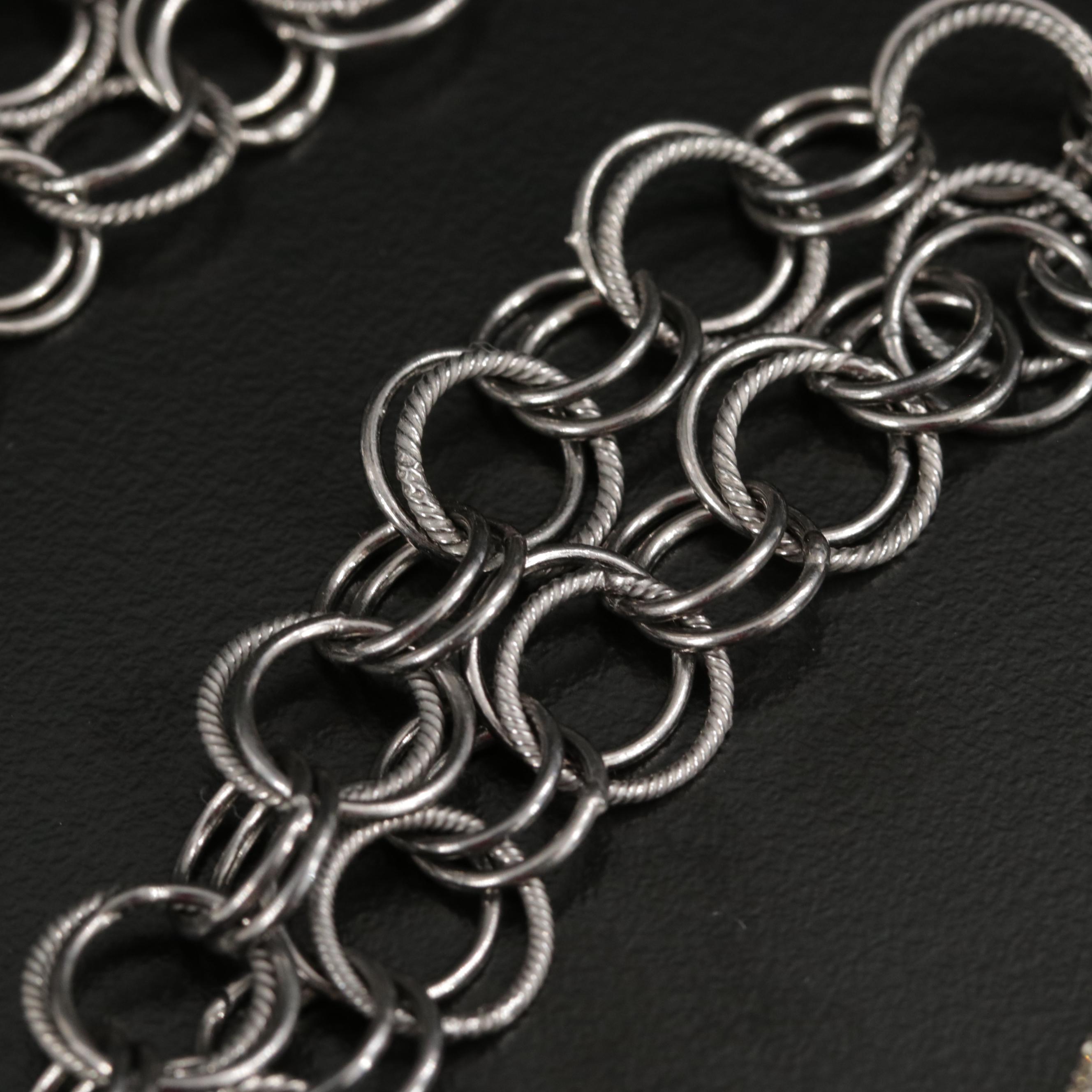 Sterling Diamond and Synthetic Ruby Horse Head Necklace | Everything ...