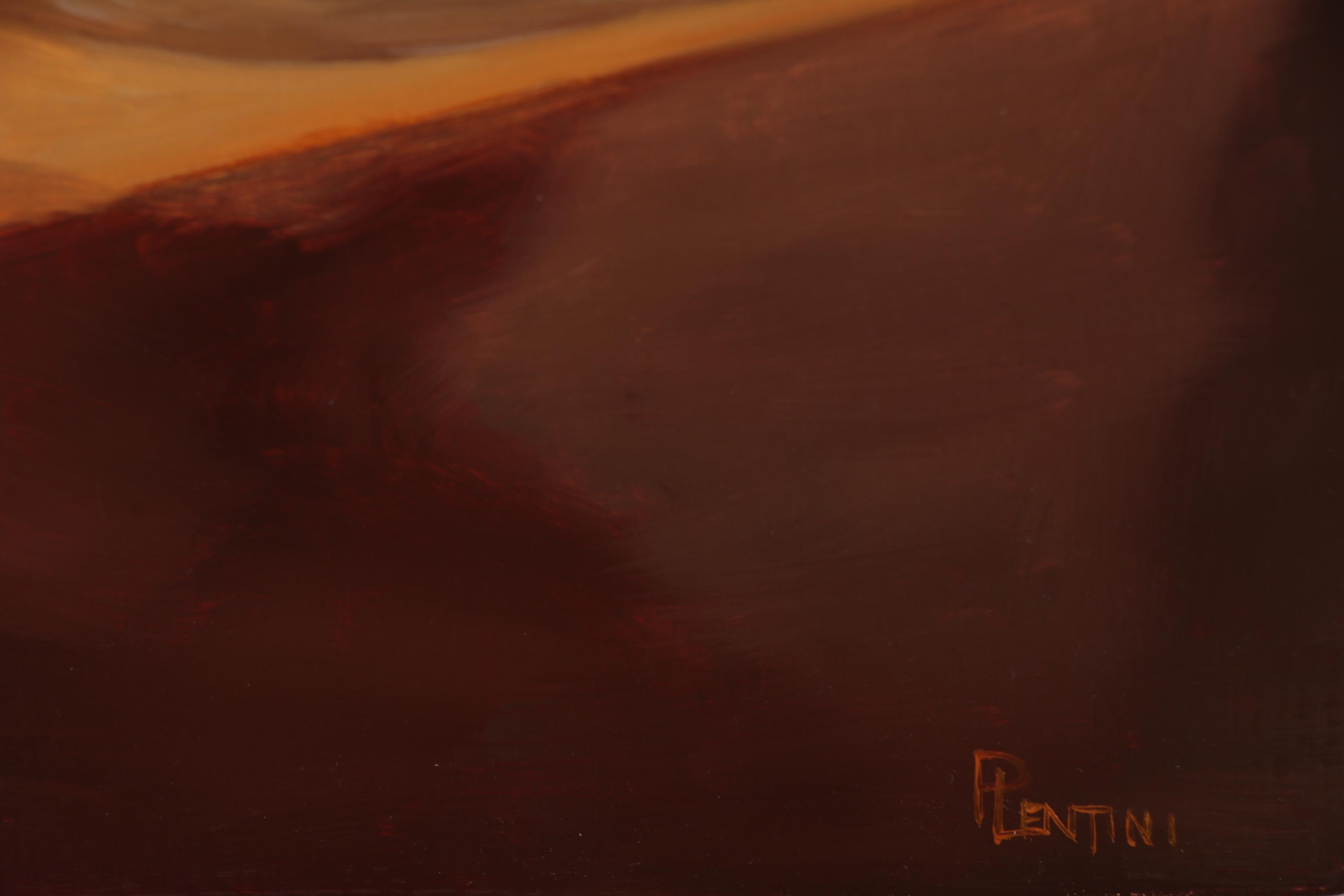 Peter Lentini Still Life Oil Painting "Three Lilies" | EBTH