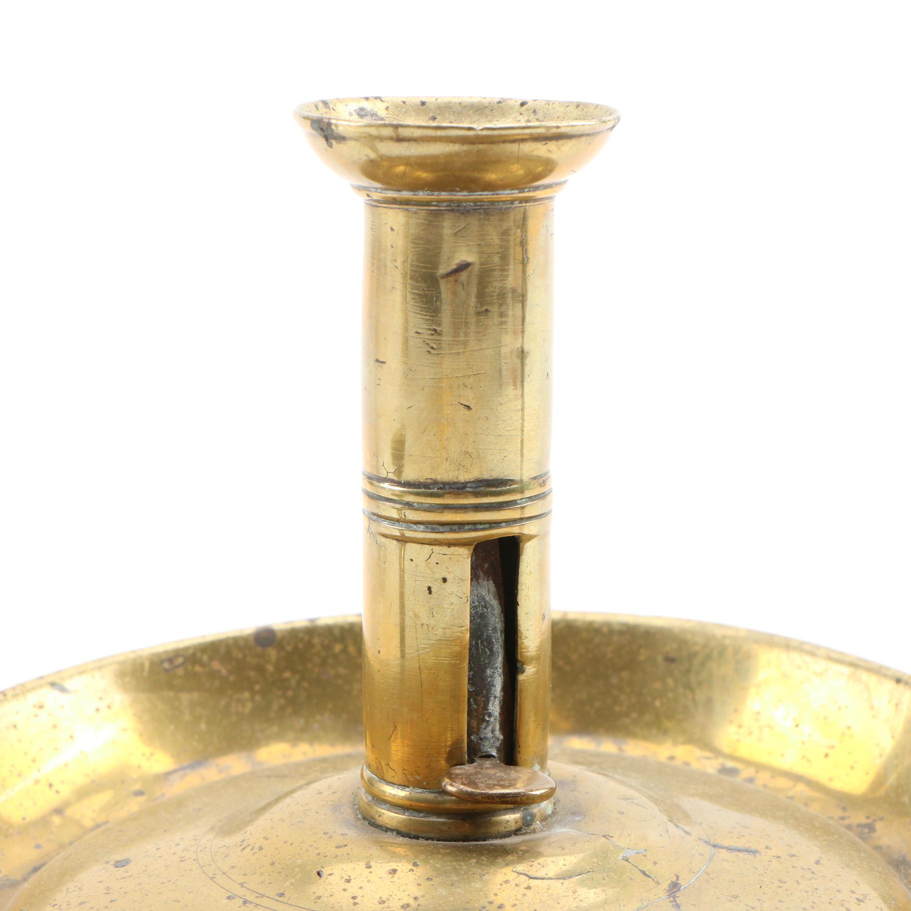 Brass Capstan Candlestick, 17th Century and Early Victorian Brass ...
