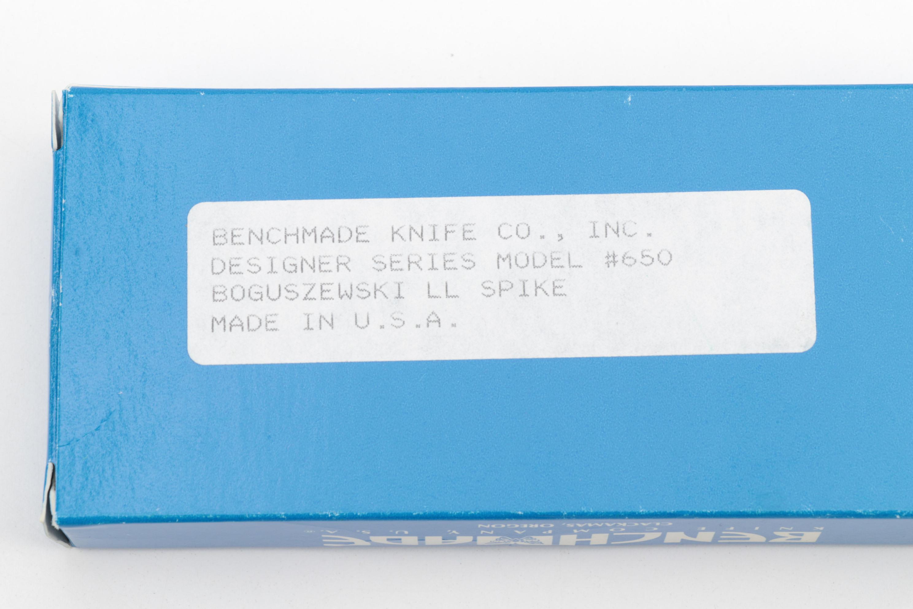 Benchmade Models 650 and 330 Pocket Knives in Original Packaging with ...
