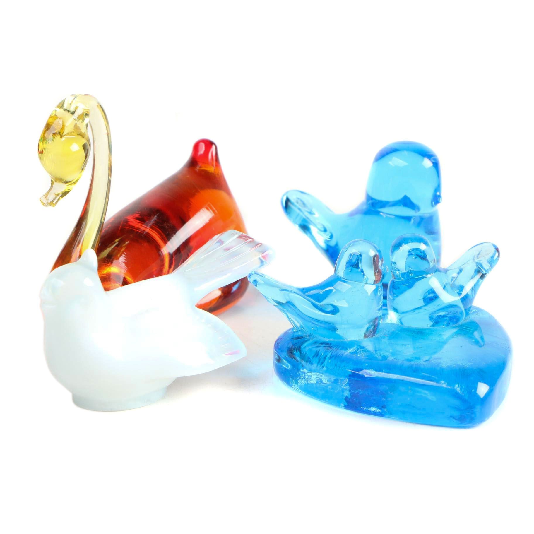 Ron Ray and Mosser Glass Animal Figurines | EBTH