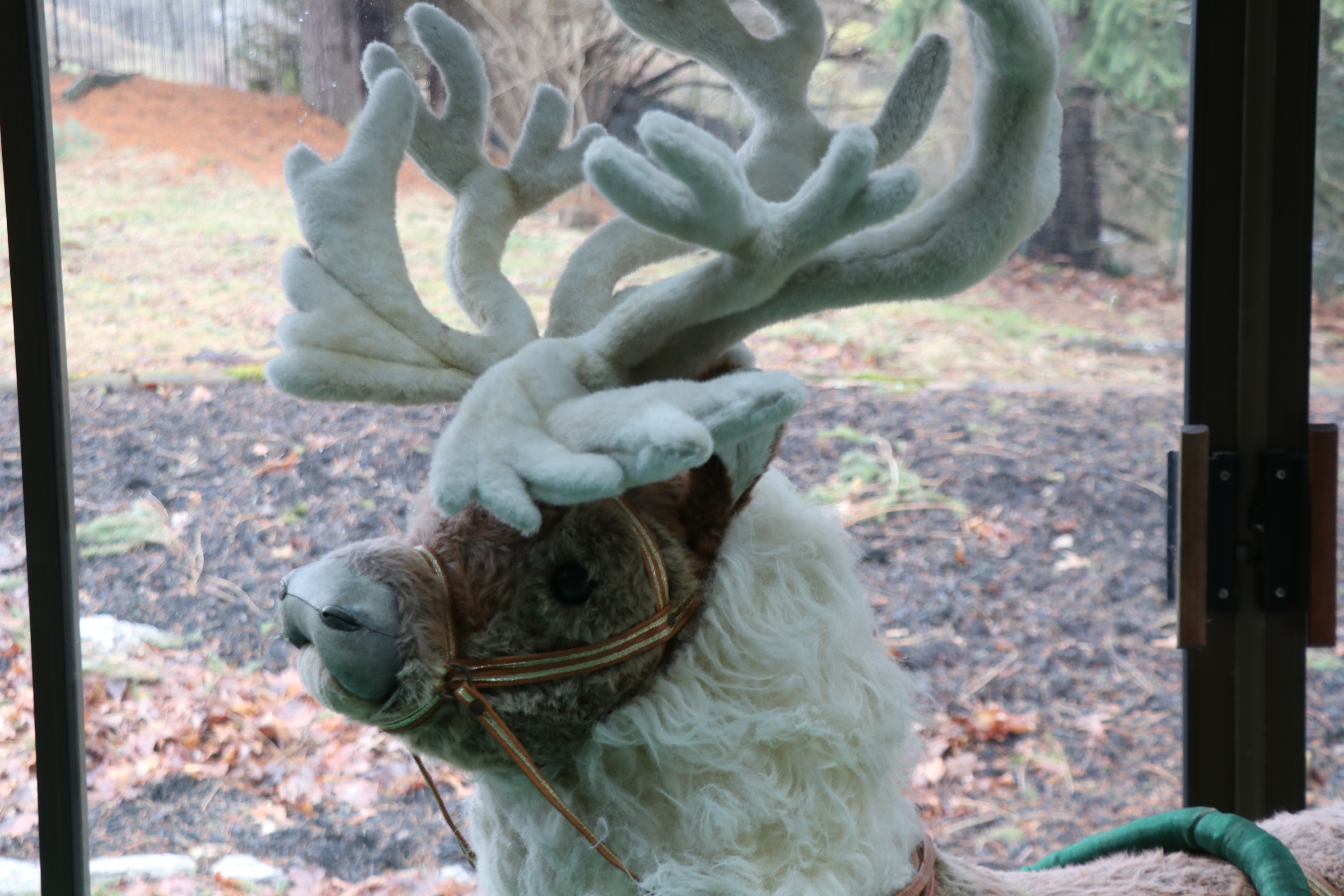 Ramat Large Plush Reindeer, Vintage | Everything But The House