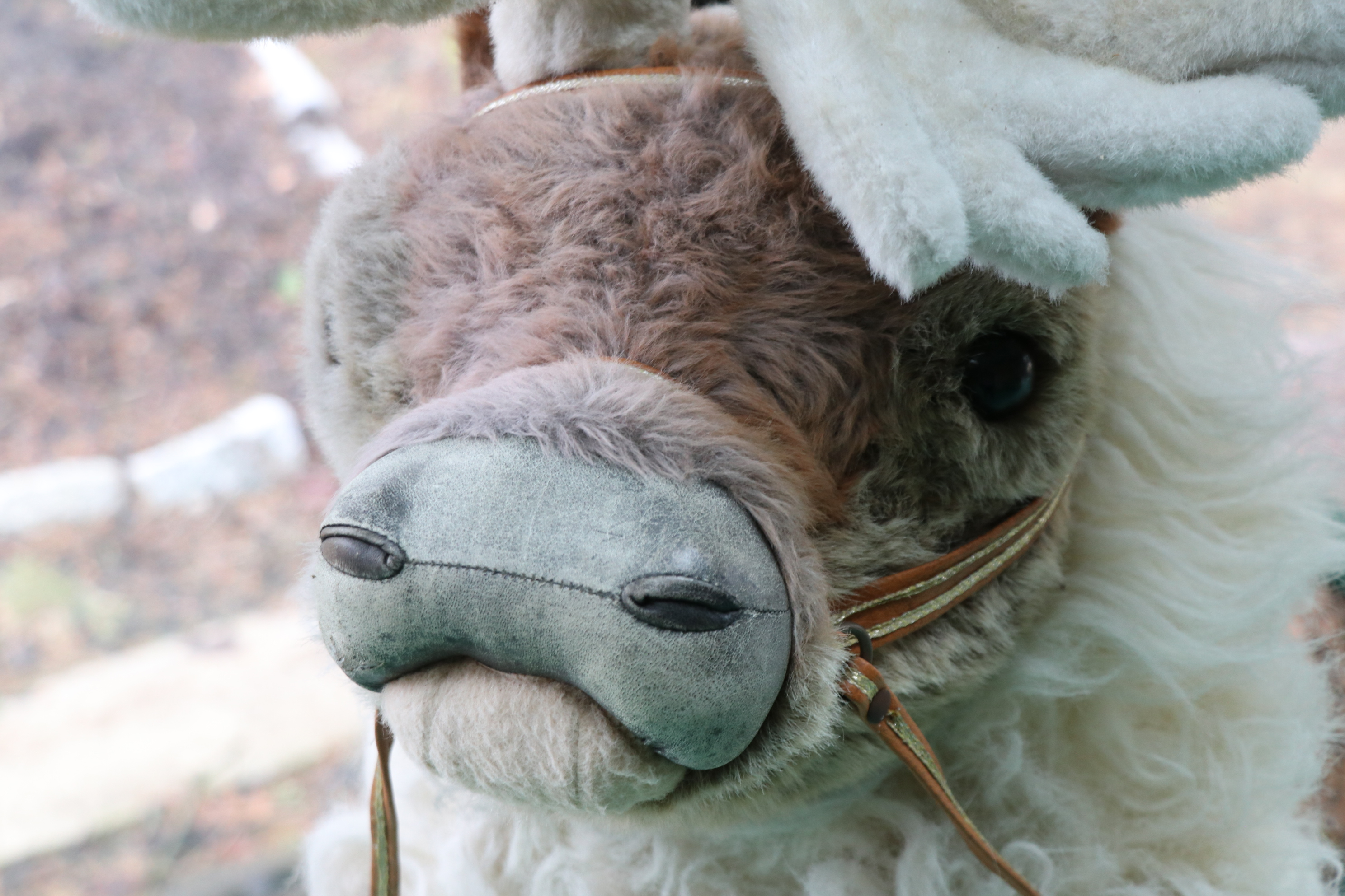 Ramat Large Plush Reindeer, Vintage | Everything But The House