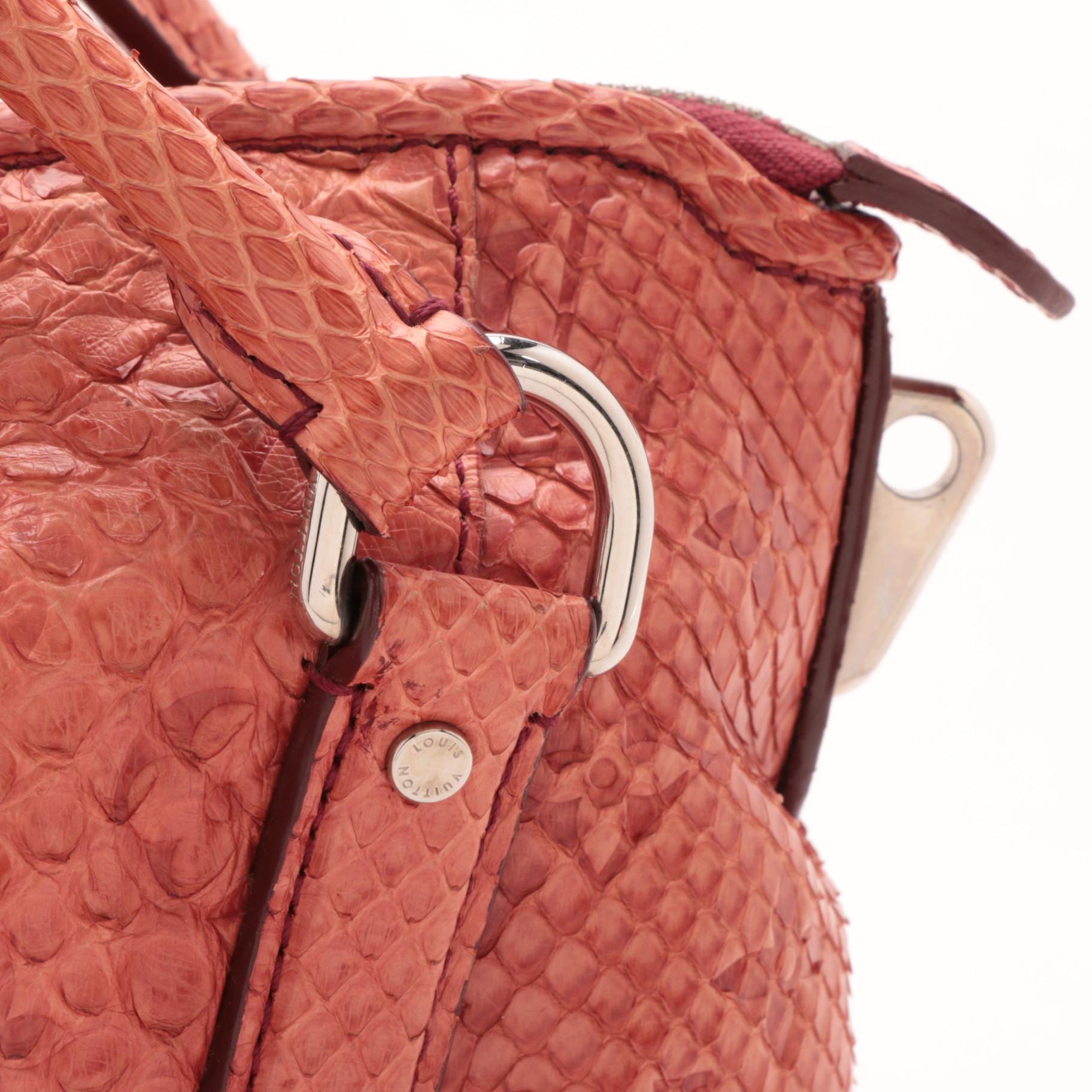 Louis Vuitton Frambroise Python Monogram Antheia Ixia PM Bag | EBTH
