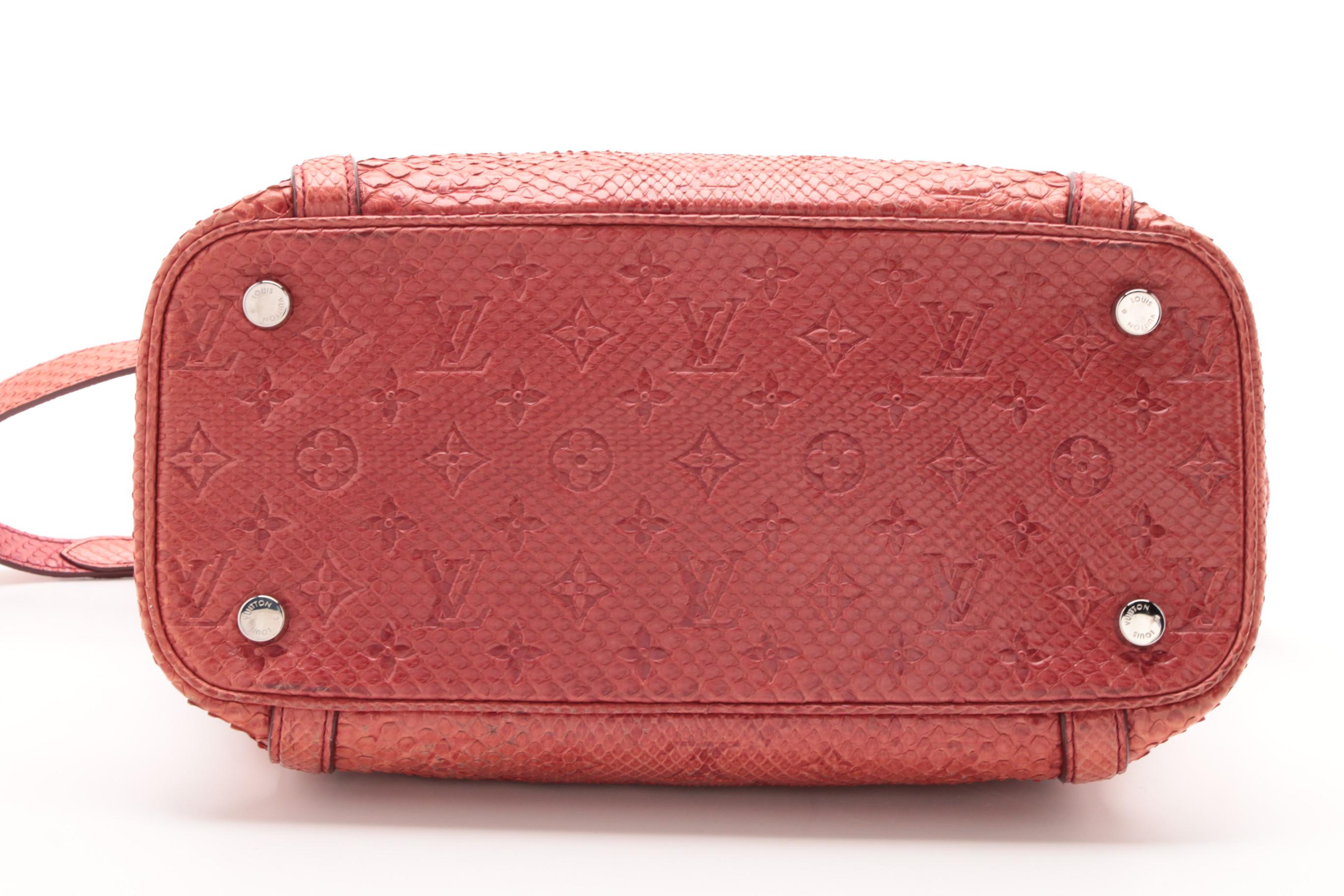 Louis Vuitton Frambroise Python Monogram Antheia Ixia PM Bag | EBTH