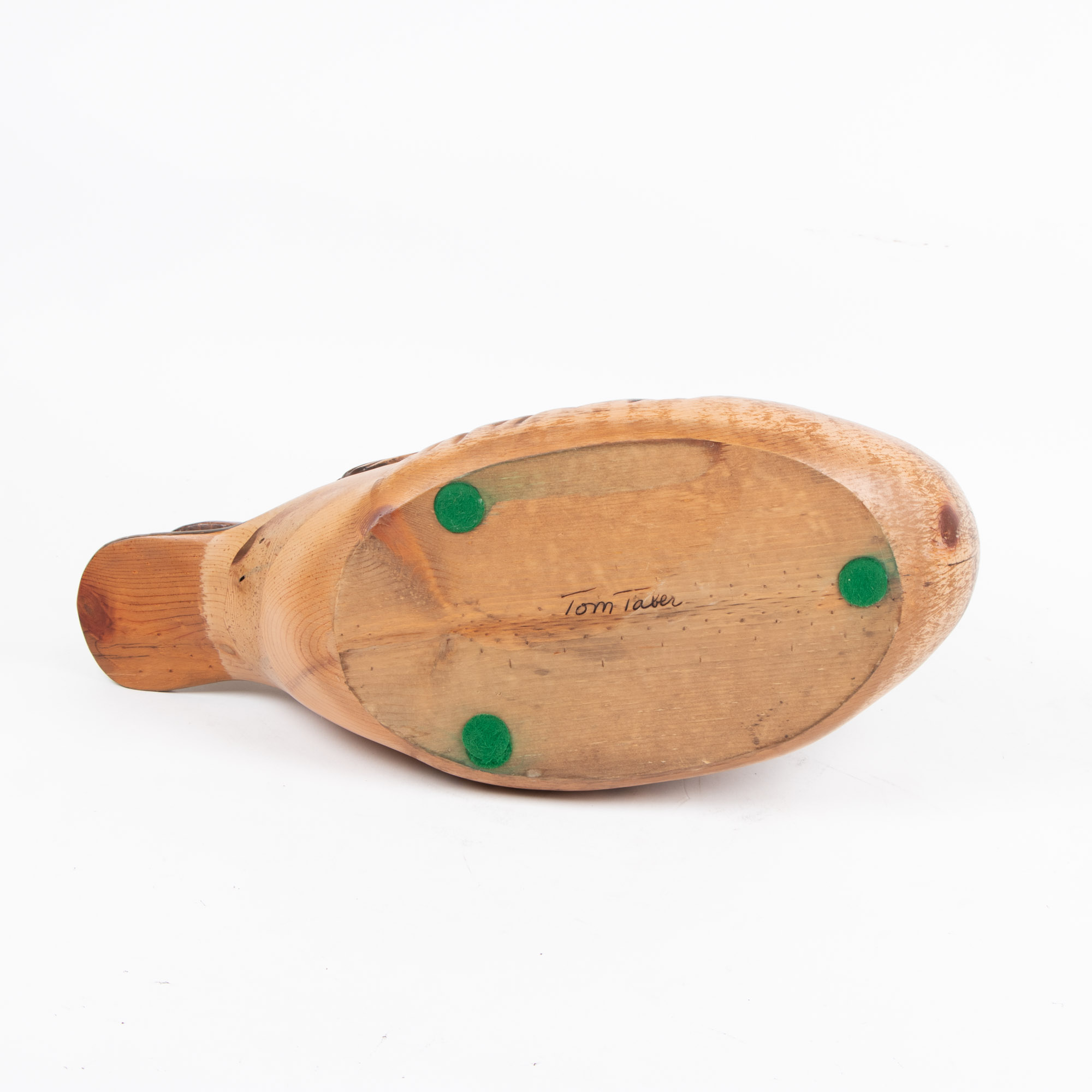 Tom Taber Carved and Painted Canadian Goose Decoy | EBTH