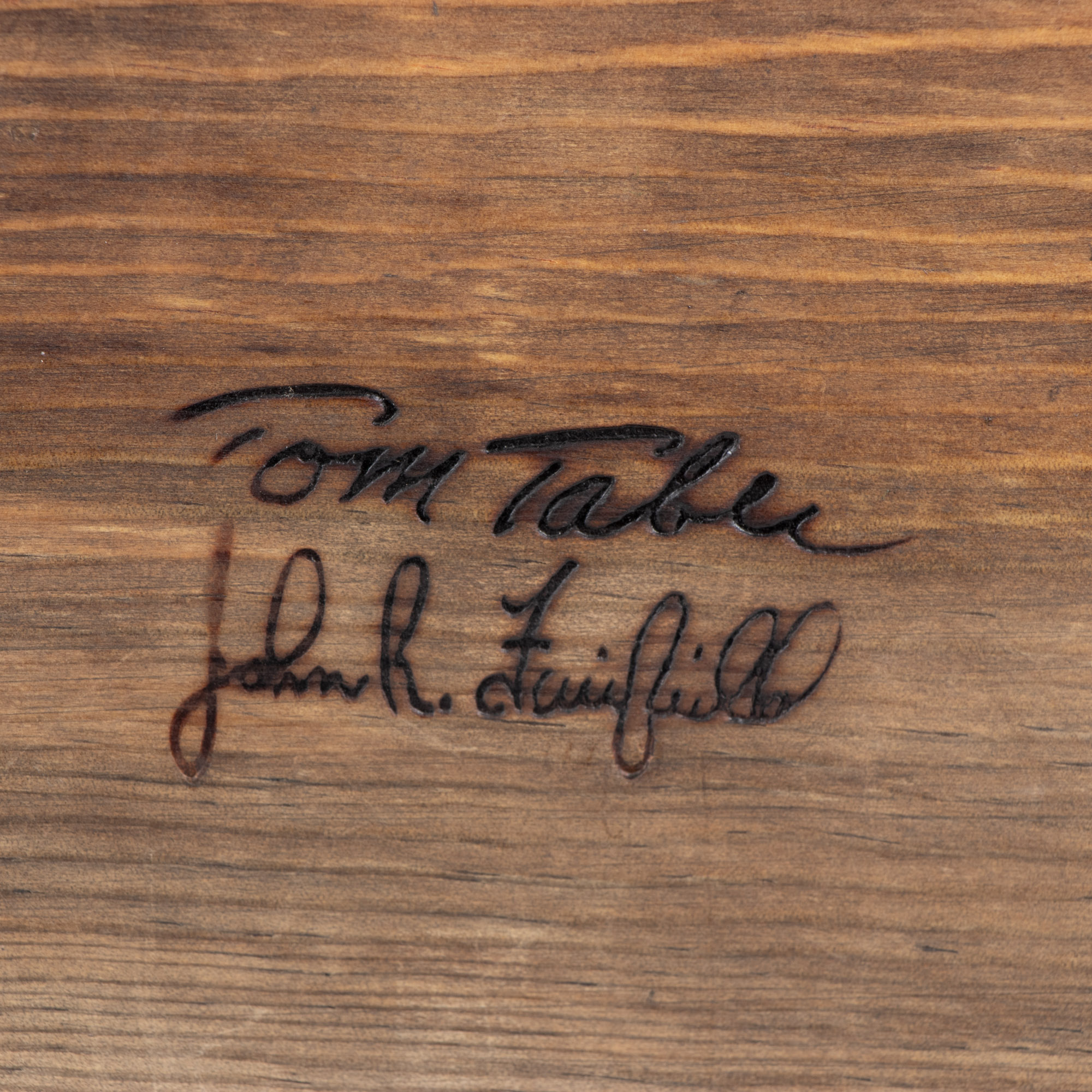 Tom Taber and John R. Fairfield Carved and Painted Canvasback Duck ...