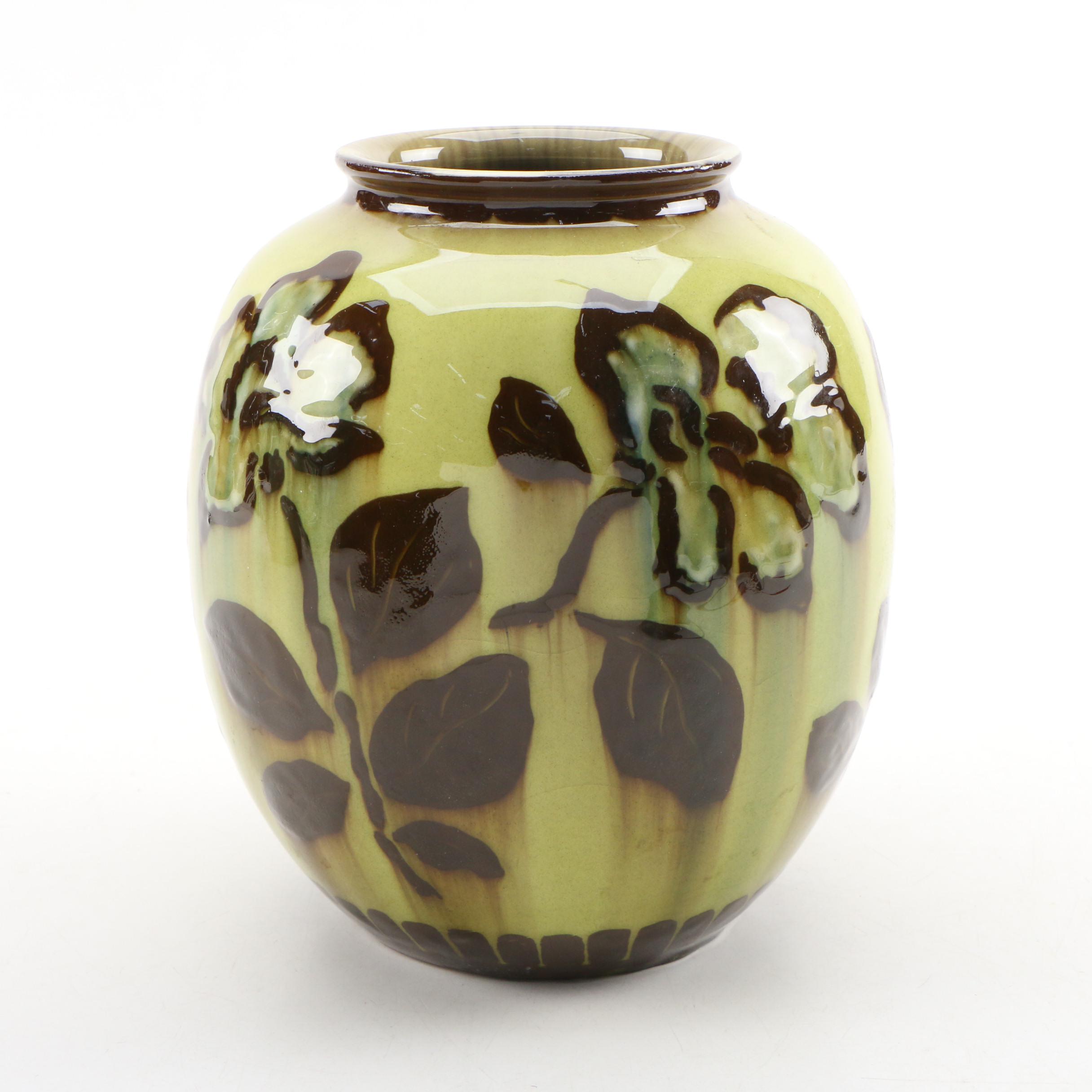 Wilhelmine Rehm Rookwood Pottery High Glaze Flower Vase, 1944 | EBTH