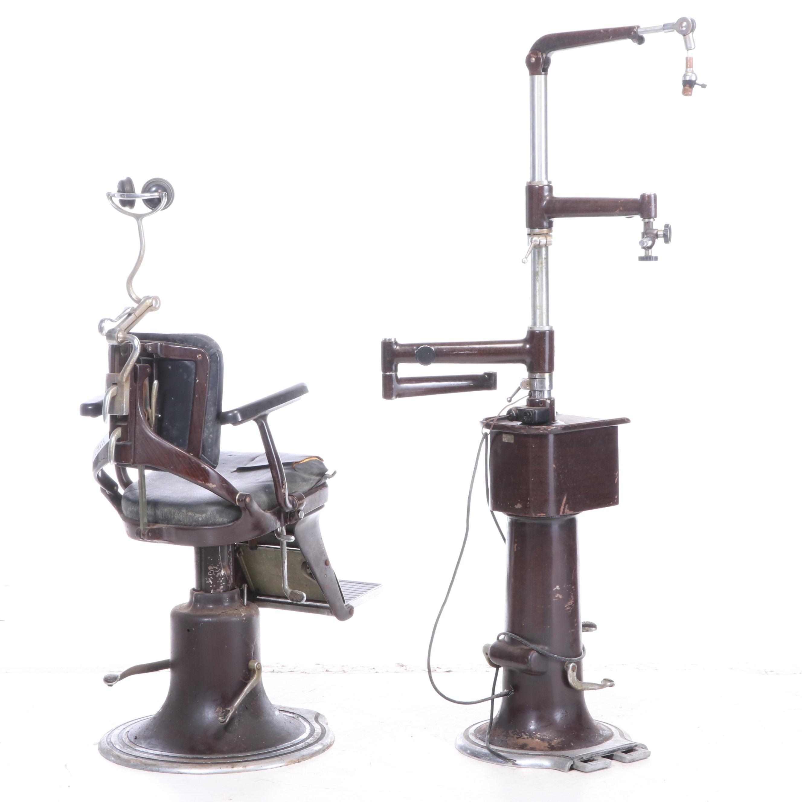 Dentist Chair and Equipment, Mid-20th Century | EBTH