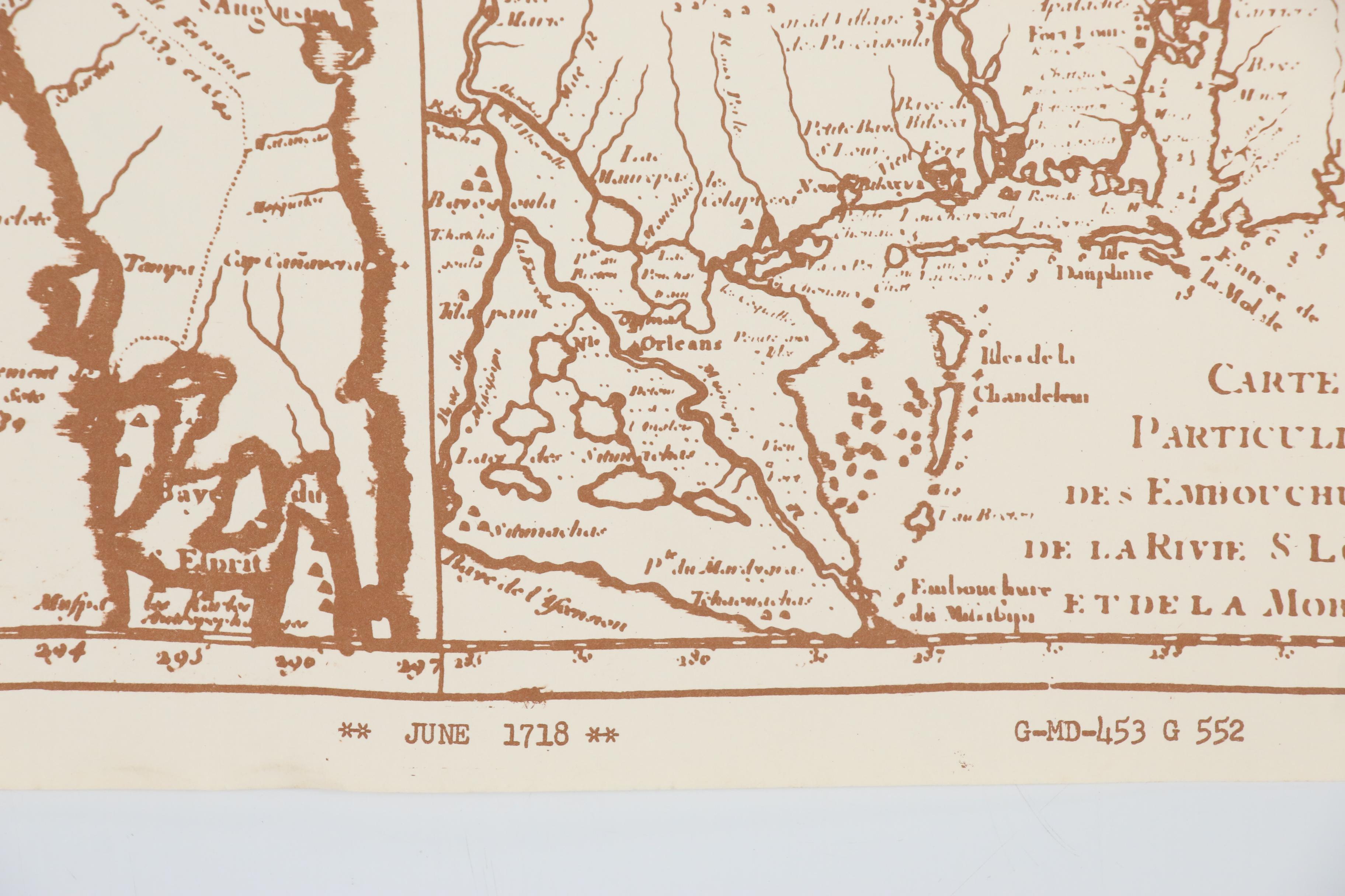 After John Mitchell "Map of the Original Thirteen Colonies" with Other ...